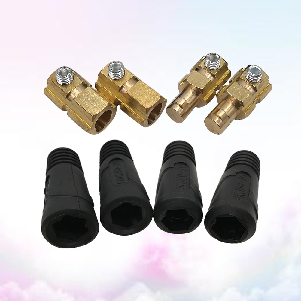 Worgeous 4Pc Welding Soldering Plug Female Fitting Quick Connector + 50 ...