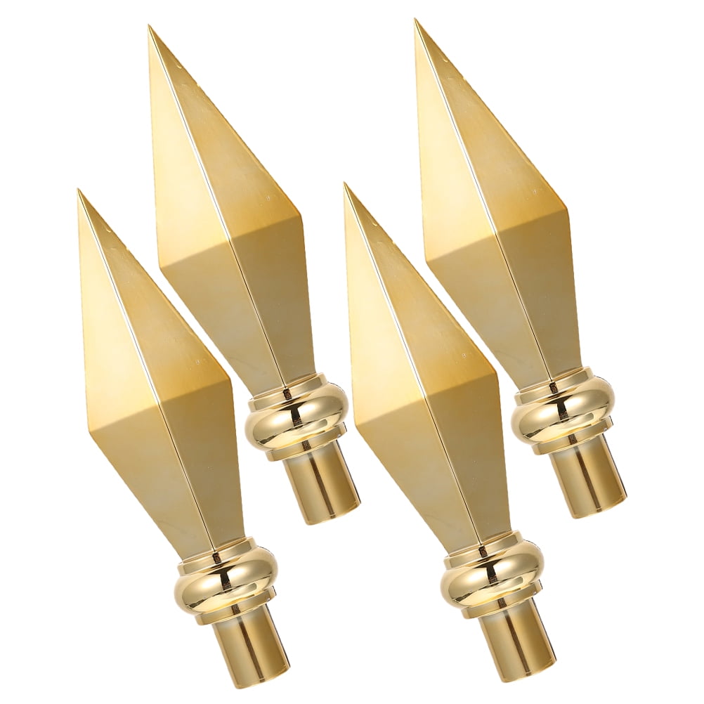Worgeous 4Pcs Flag Heads Flag Topper Flag Pole Heads Flagpole Toppers ...