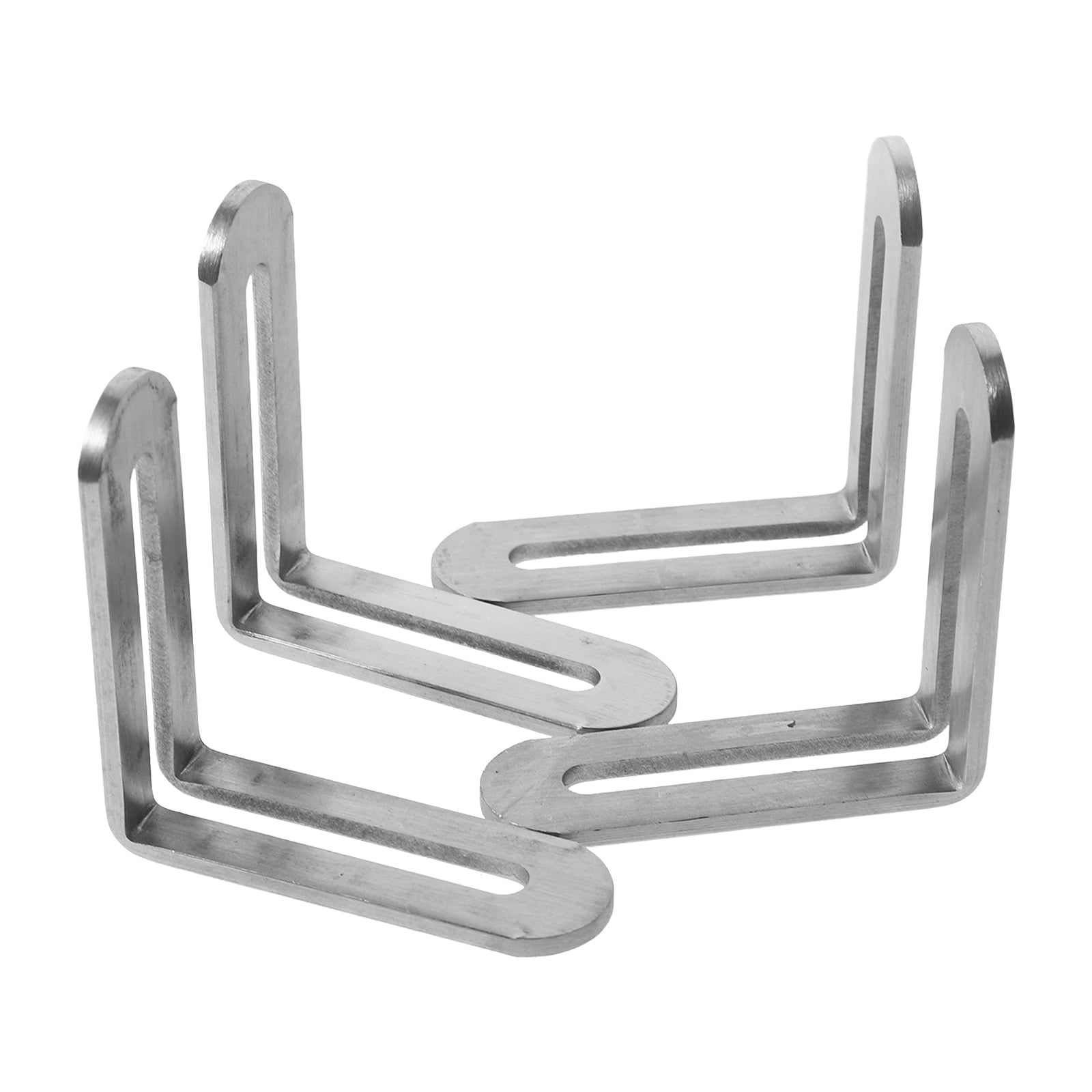 4Pcs L Shape Corner Braces Adjustable Angle Brackets with Single Slot ...