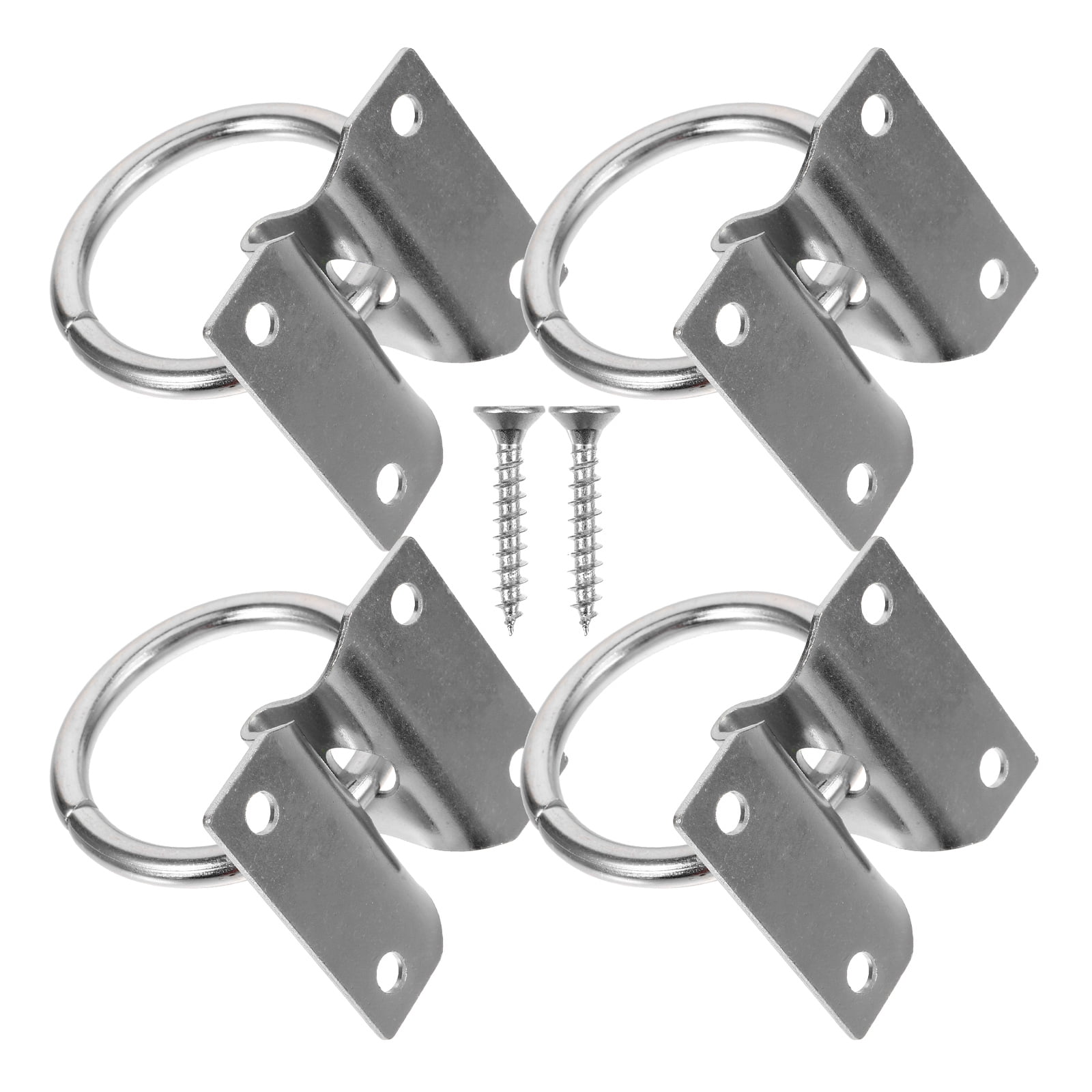 Worgeous 4Pcs Secure Metal Horse Tie Ring with Safety Release for Horse ...