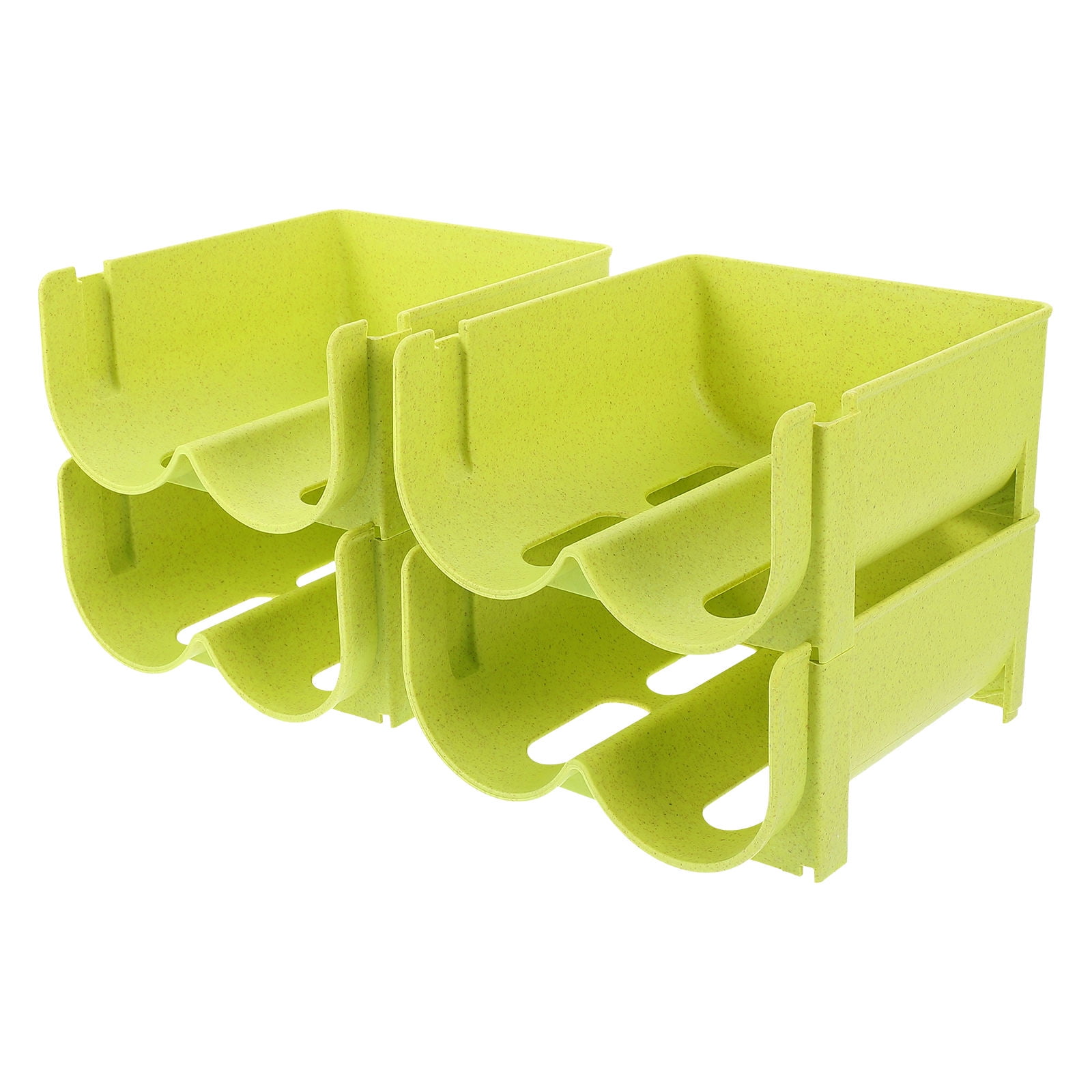 FONDOTIN Can Rack Organizer Green 4Pcs 6.29X5.70X2.95in - Walmart.com