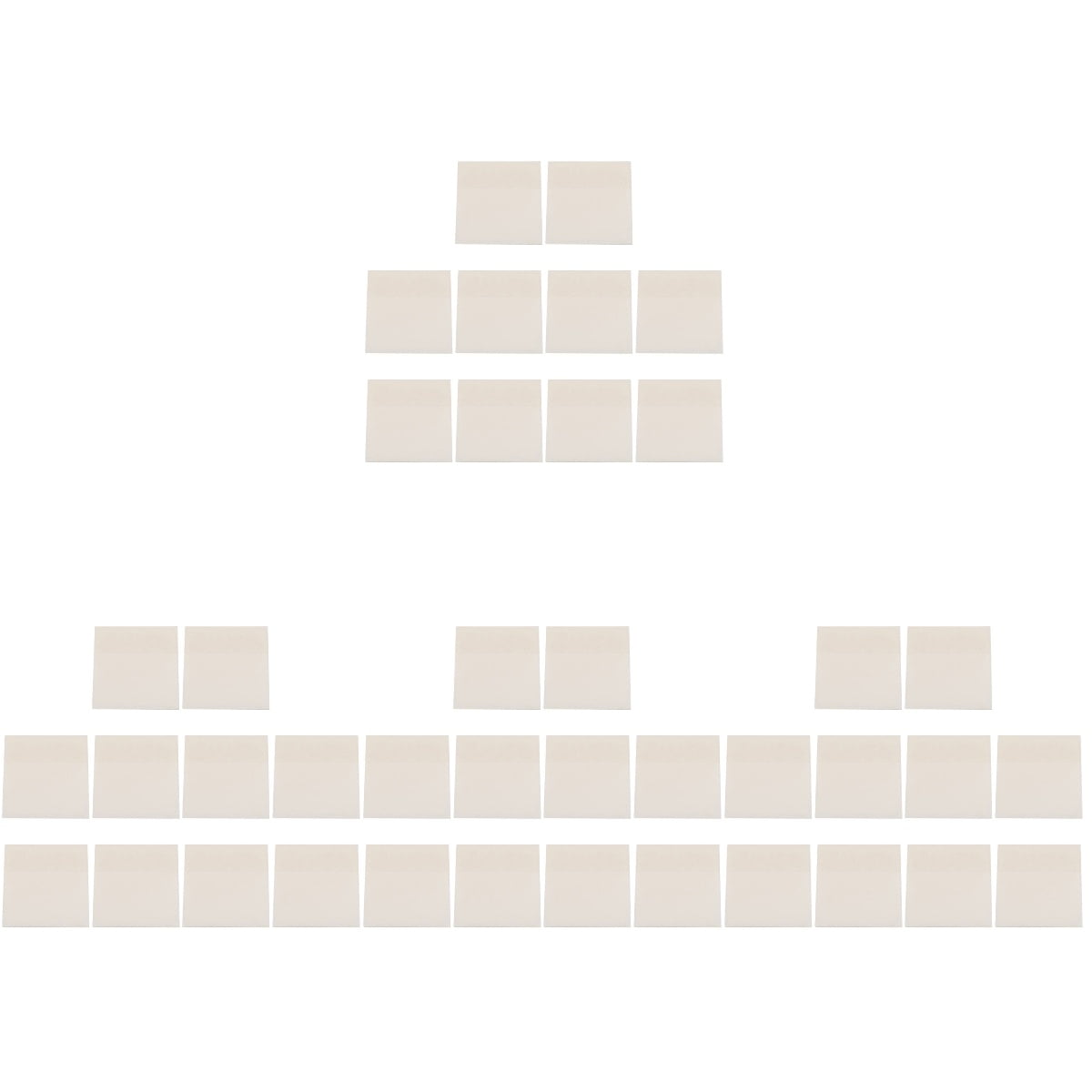 Worgeous 4pcs 10 Books of Multi-function Note Stickers Convenient Memo ...