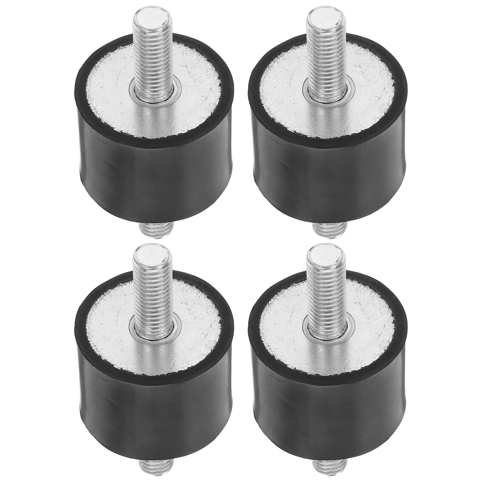 Worgeous 4pcs Anti-Vibration Rubber Shock Absorbers Cylindrical Silent ...