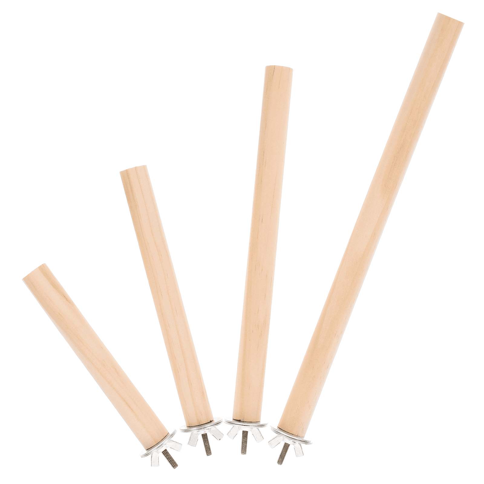 Worgeous 4pcs Bird Cage Ladder Perch Bird Accessories Bird Cage Perch ...