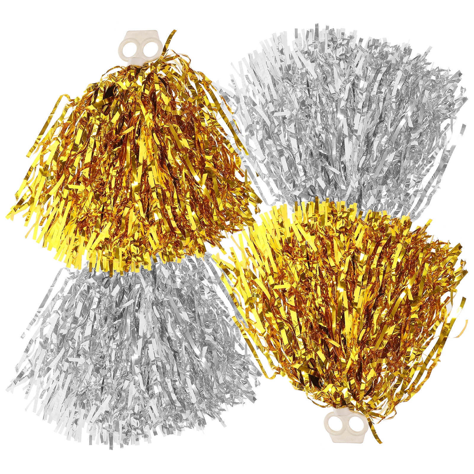 Cheerleading Pom Poms with Handles for Sports Party and Stage ...