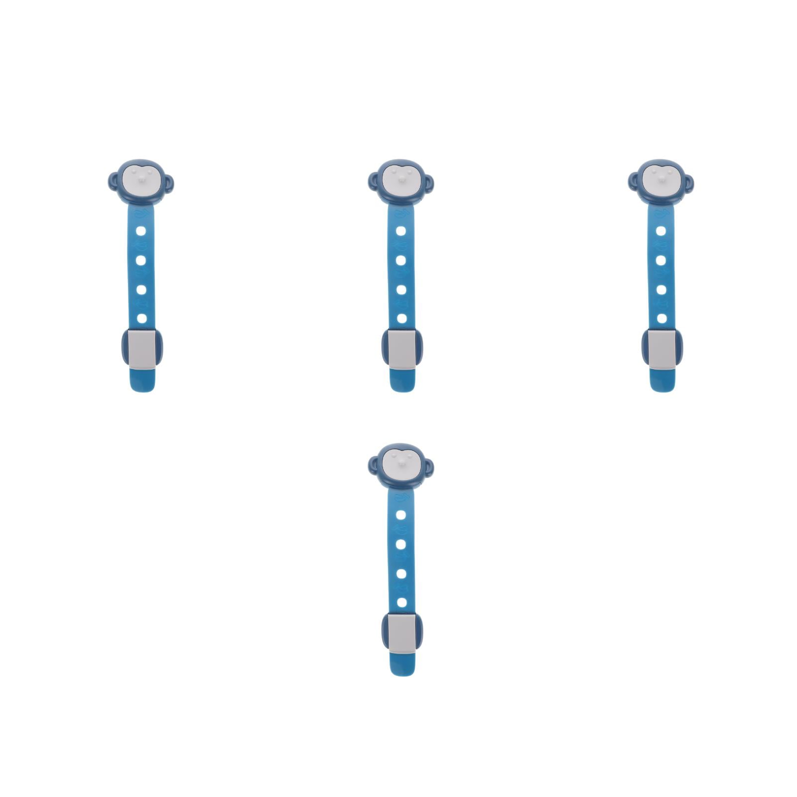 WORGEOUS 4pcs Child Safety Strap Locks Child Proof Cabinet Latches ...