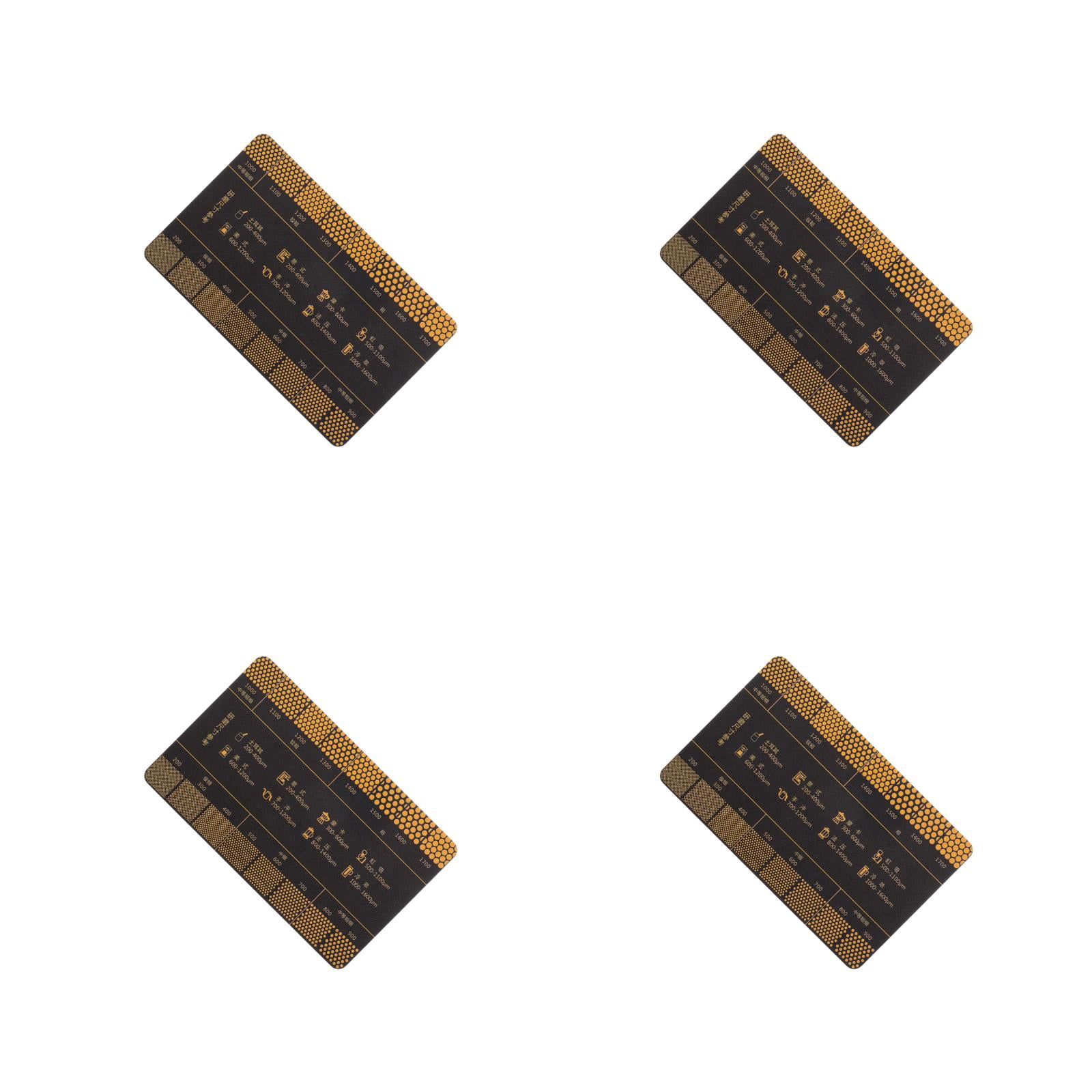 Worgeous 4pcs Coffee Grind Size Reference Card For Precise Brewing ...