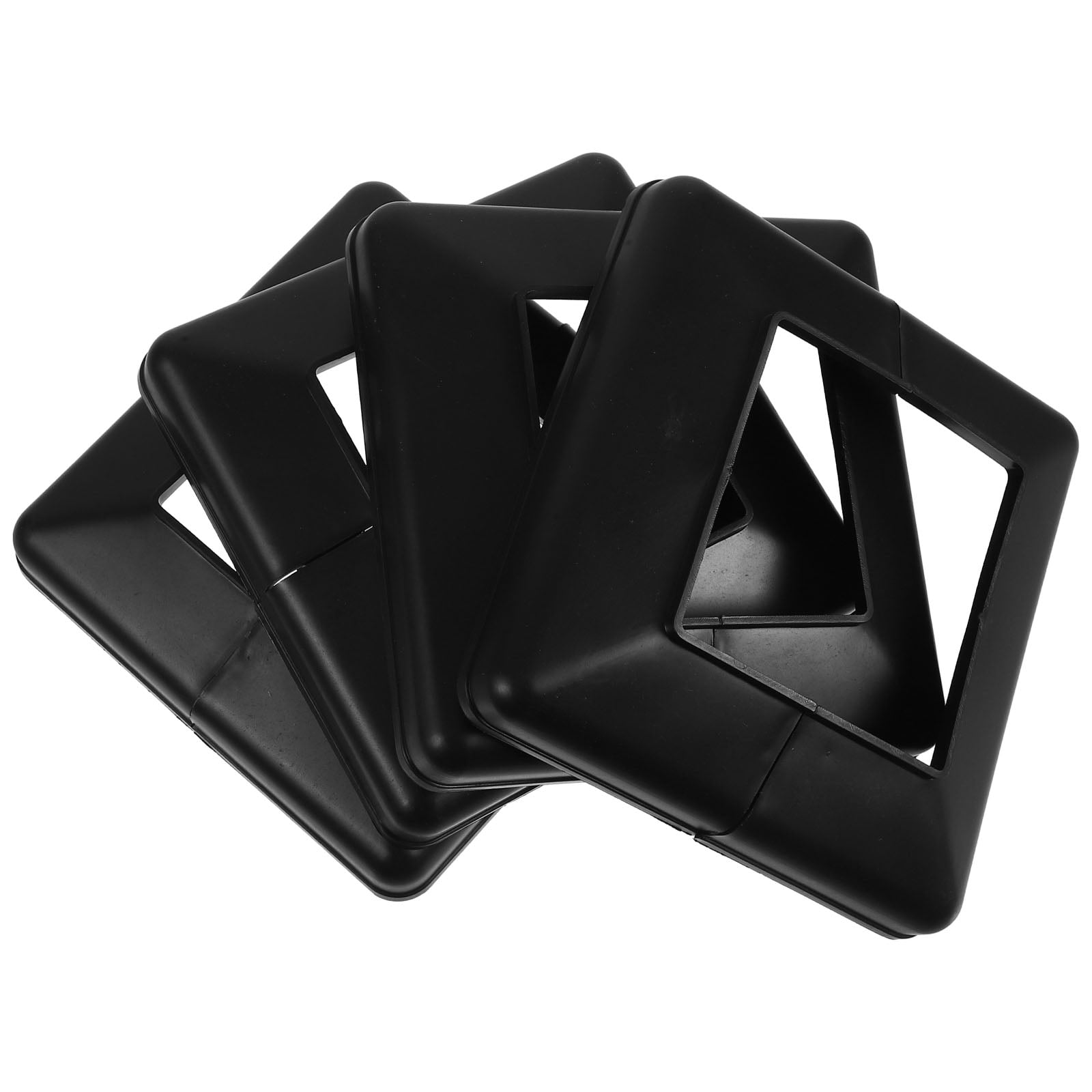 Worgeous 4pcs Decorative Post Base Covers Deck Post Skirt Porch Column ...