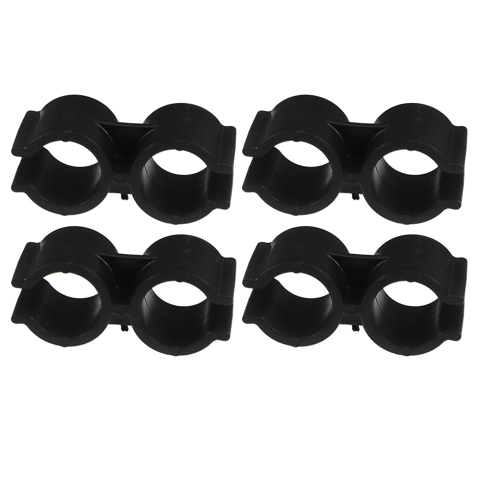 SEWCHICS Plastic Connectors For Fences Double Pipe Clamp 4pcs ...