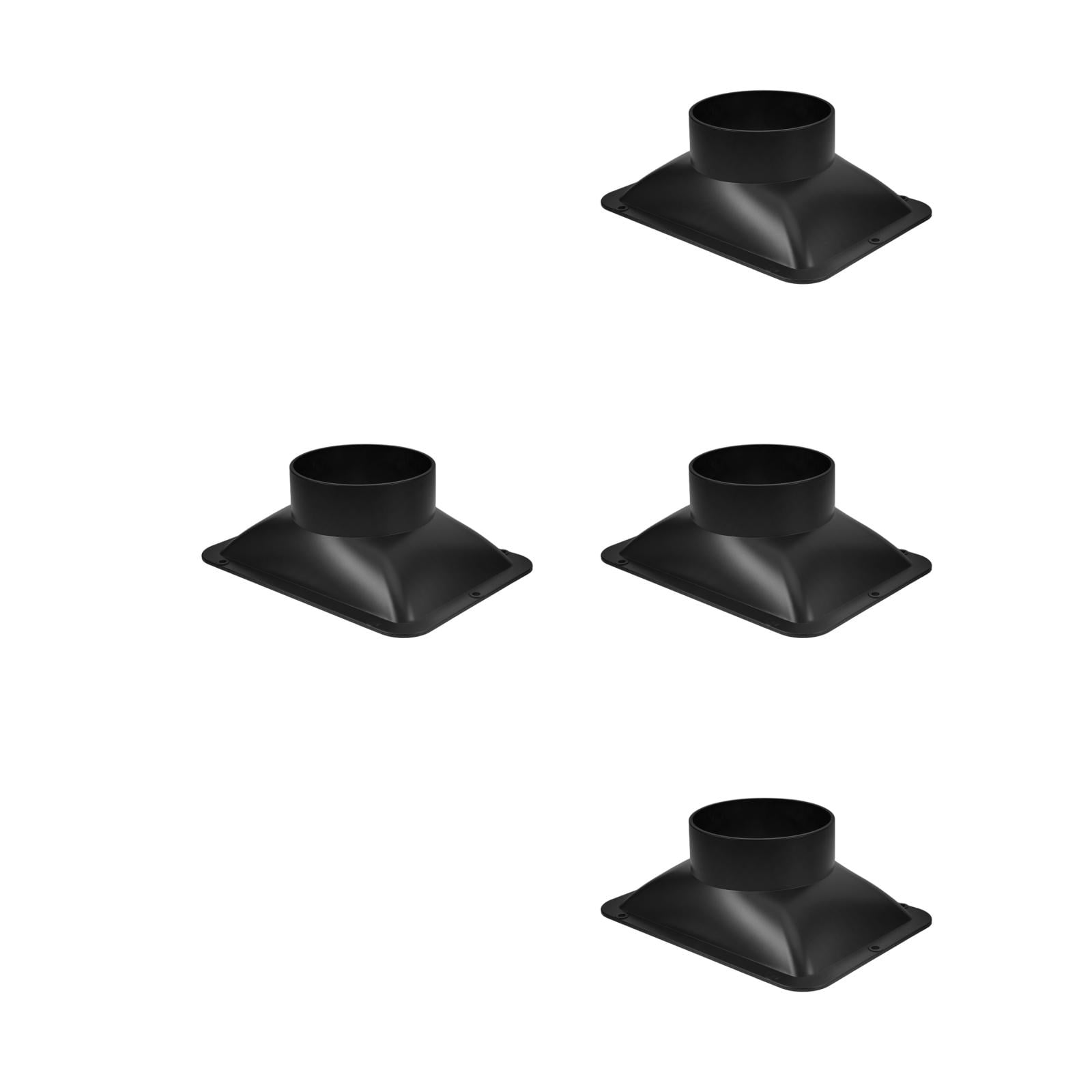 Worgeous 4pcs Duct Reducer Air Ventilation Systems Fitting Duct ...