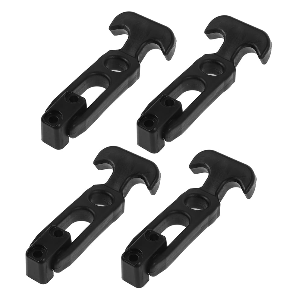 Worgeous 4pcs Flexible Rubber Hood Latches Vehicle Engine Hood Latches ...