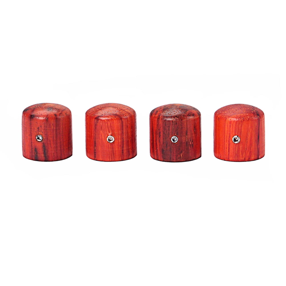 Worgeous 4pcs GD406 Redwood Style Amplifier Control Knobs with Wrench ...
