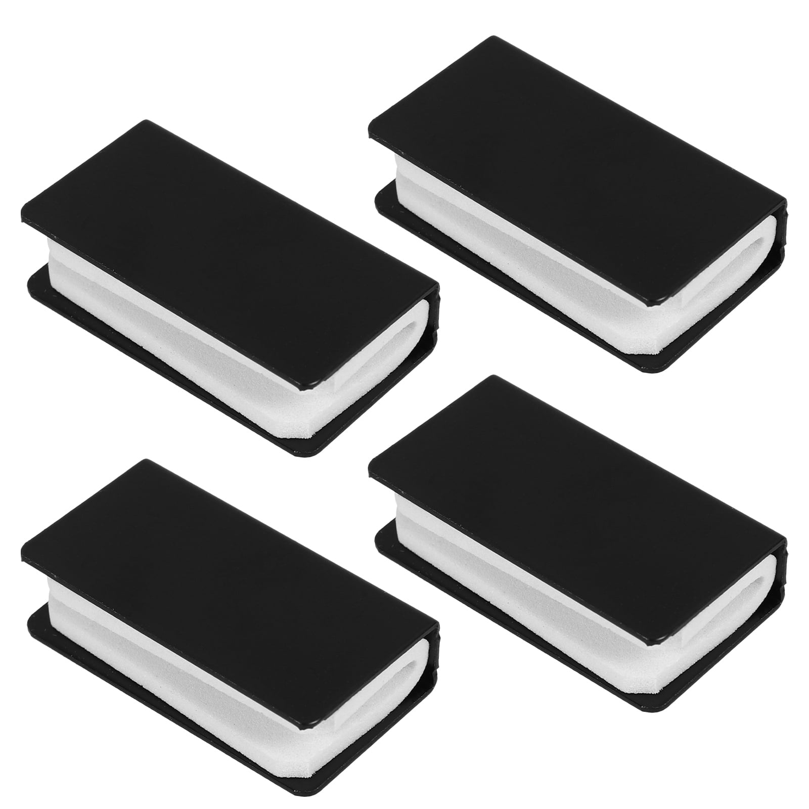 Worgeous 4pcs Glass Door Hinge Clamp No Drill Frameless Bathroom Door ...