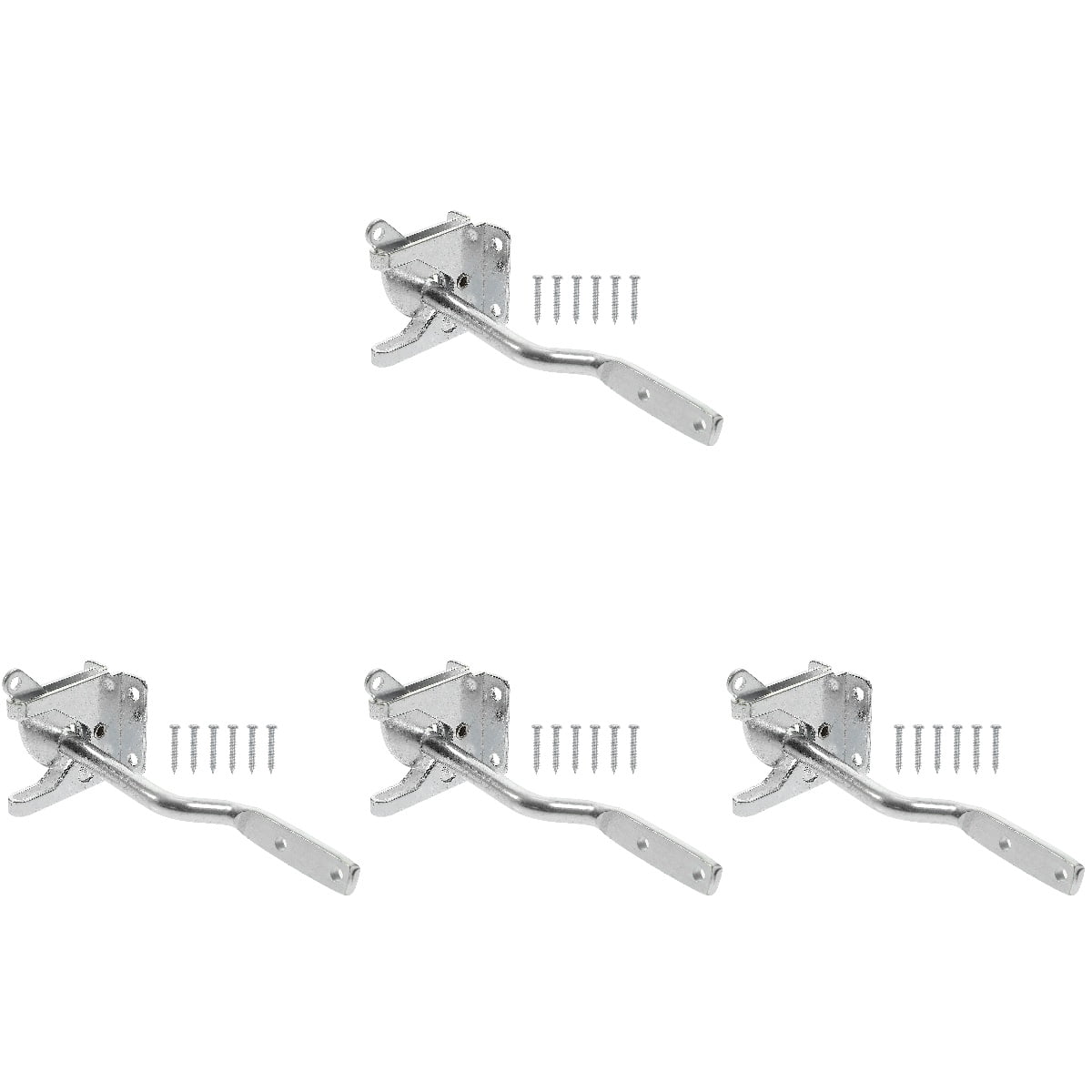 Worgeous 4pcs Gravity Lever Latch Fence Gate Wood Fence Latch Heavy ...