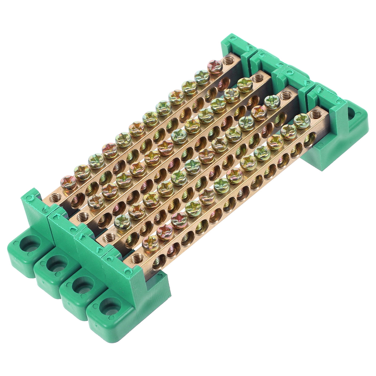 WHAMVOX 4pcs Terminal Bus Bar Positions Block Grounding Strip Tools ...