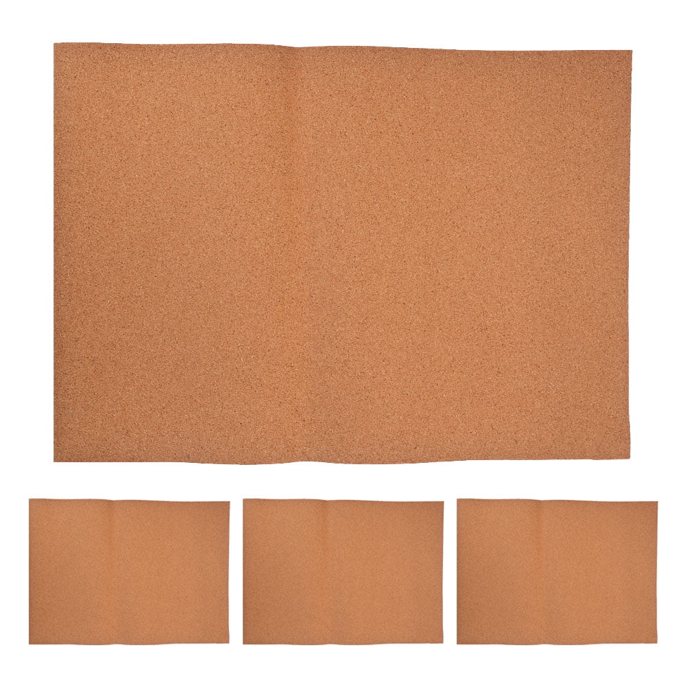 Worgeous 4pcs Heavy Duty Cork Roll Shelf Liners For Kitchen Cabinets ...