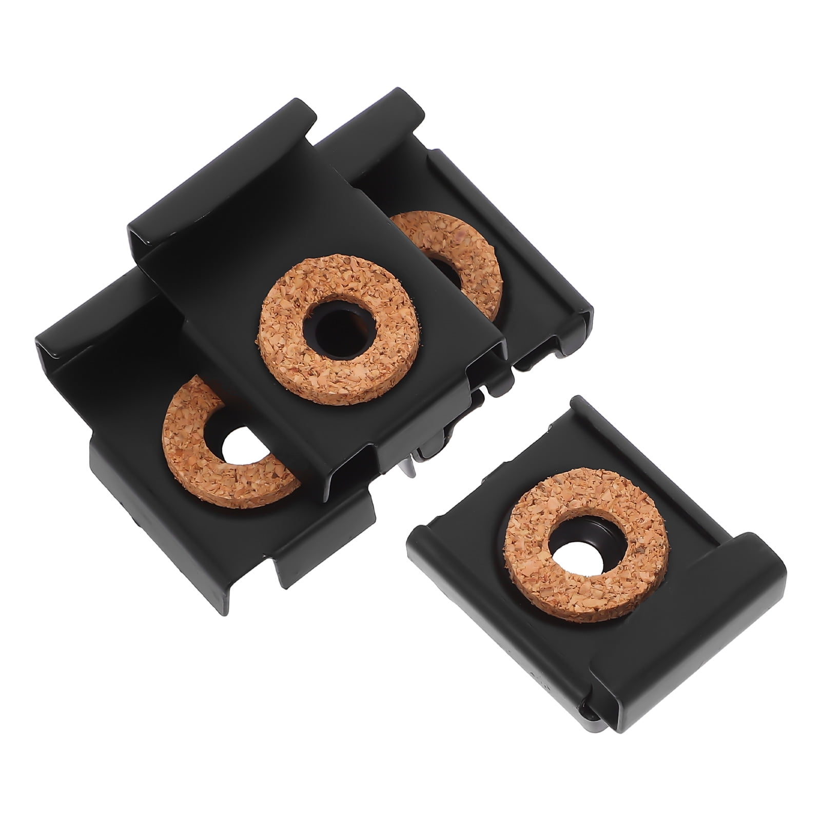 Worgeous 4pcs Heavy Duty Mirror Hangers Metal Mirror Fixing Clips For ...