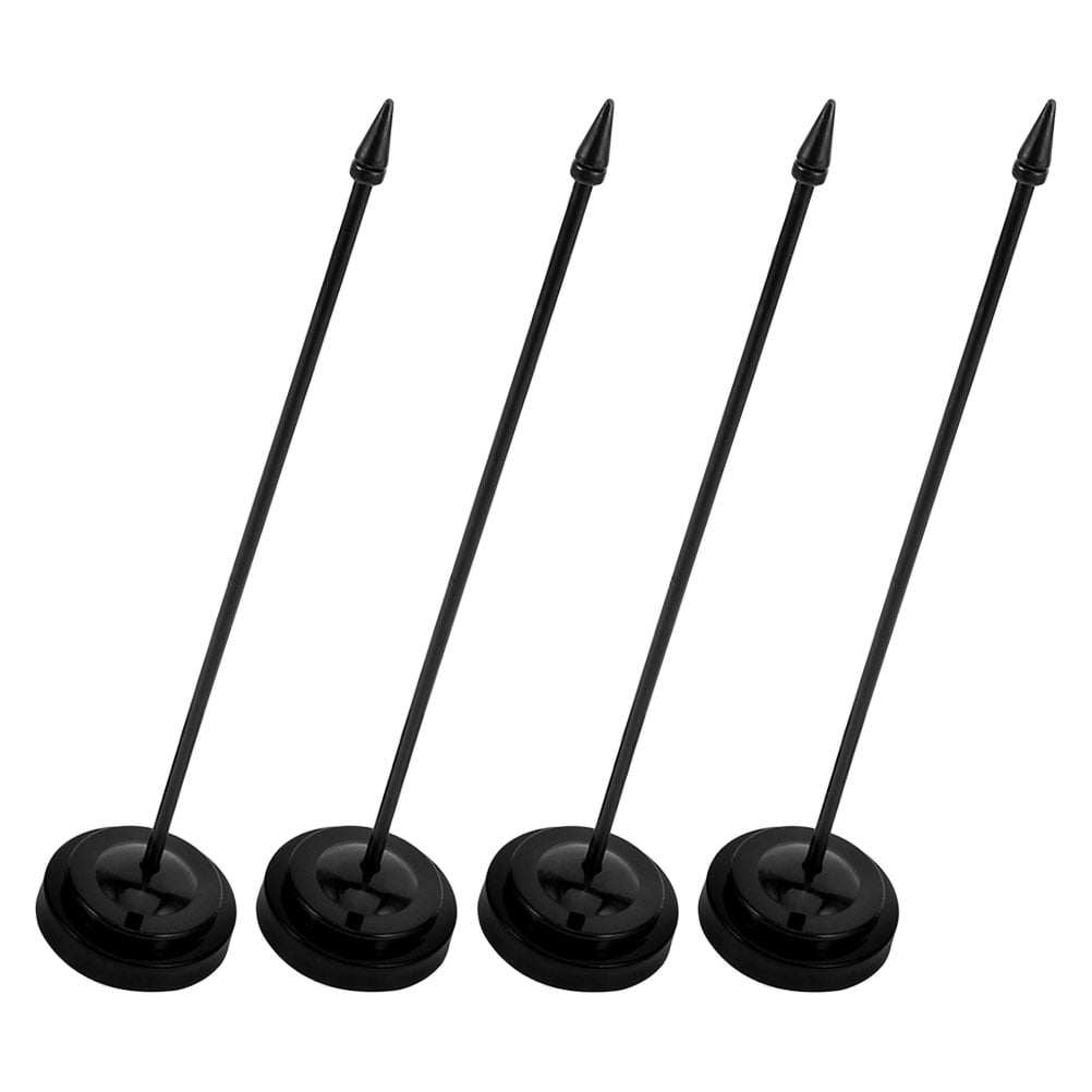 Worgeous 4pcs Indoor Flag Pole Flag Poles For Outside House Desktop ...