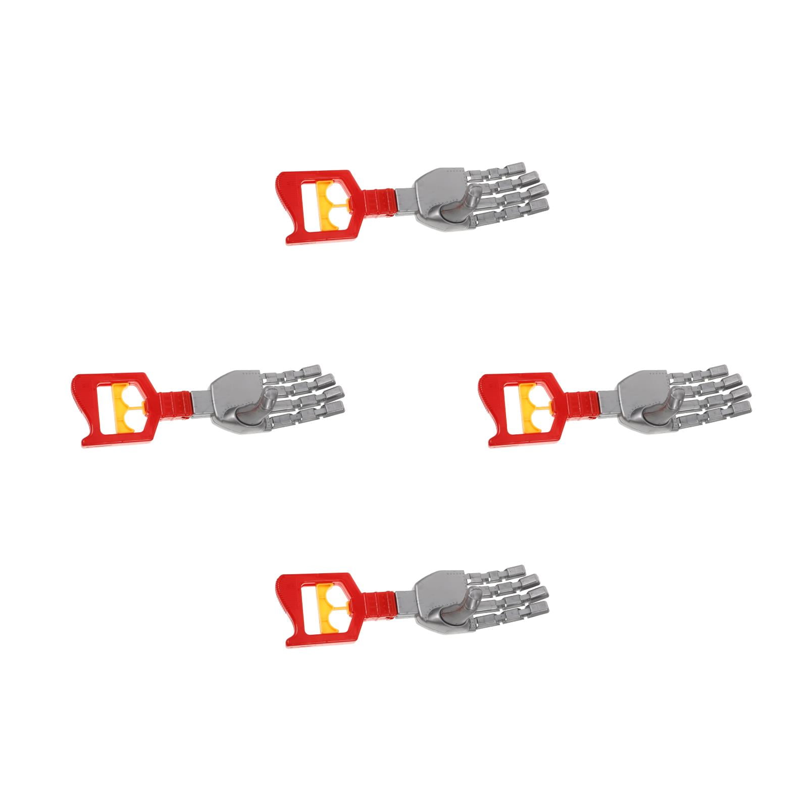 Worgeous 4pcs Interactive Toy Grabber Plastic Robot Hand and Robot Toy ...