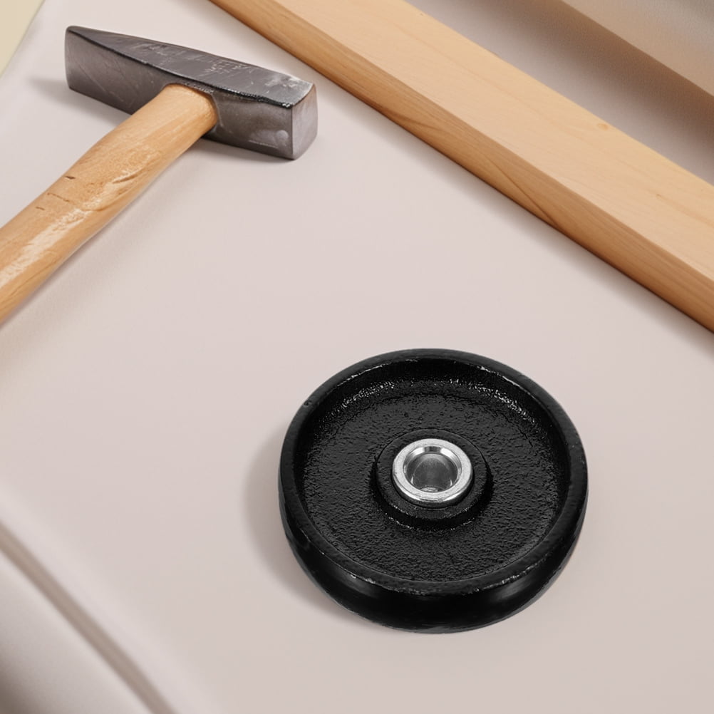 Worgeous 4pcs Jack Wheel Heavy-Duty Metal Jack Front Wheels Hydraulic ...