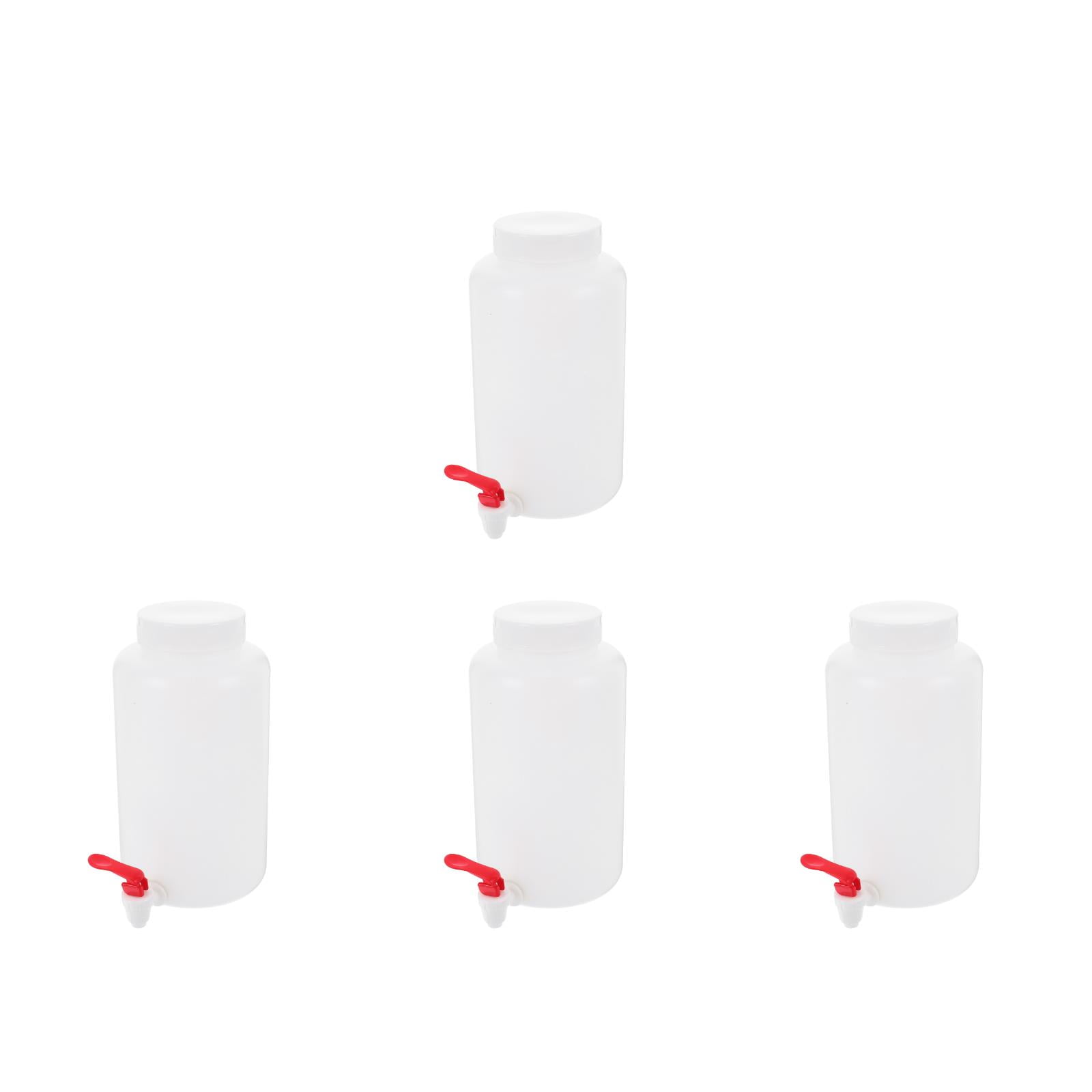 Worgeous 4pcs Lab Dispensing Jug Spigot Dispenser Reagent Storage ...