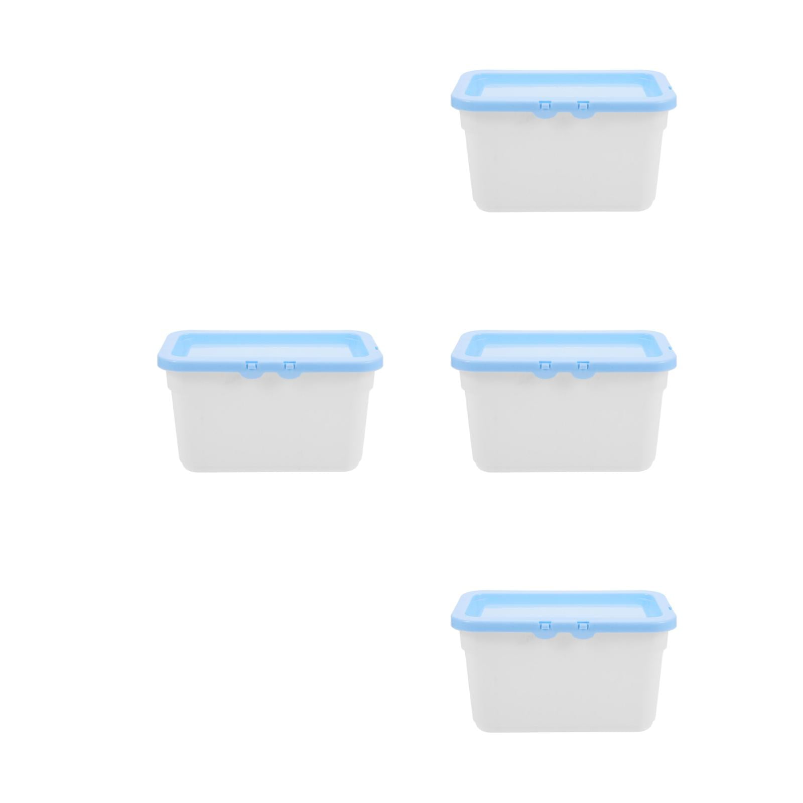 Worgeous 4pcs Laundry Pod Containers Dryer Sheet Holder Bathroom ...