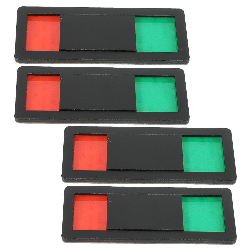 Worgeous 4pcs Office Door Signs Privacy Signs Restroom Signs Occupied ...