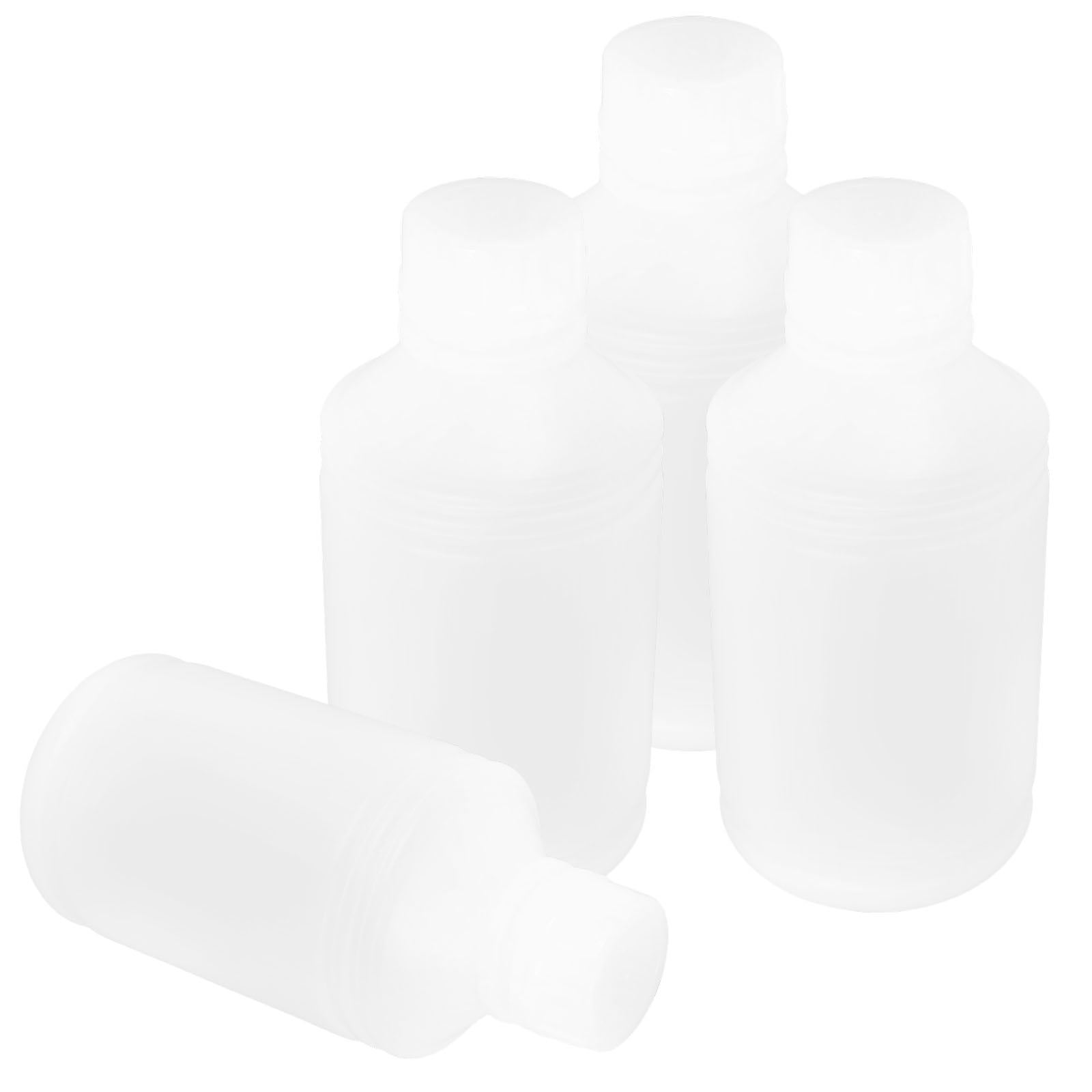 Worgeous 4pcs Plastic Bottles Plastic Containers Ink Liquid Storage ...