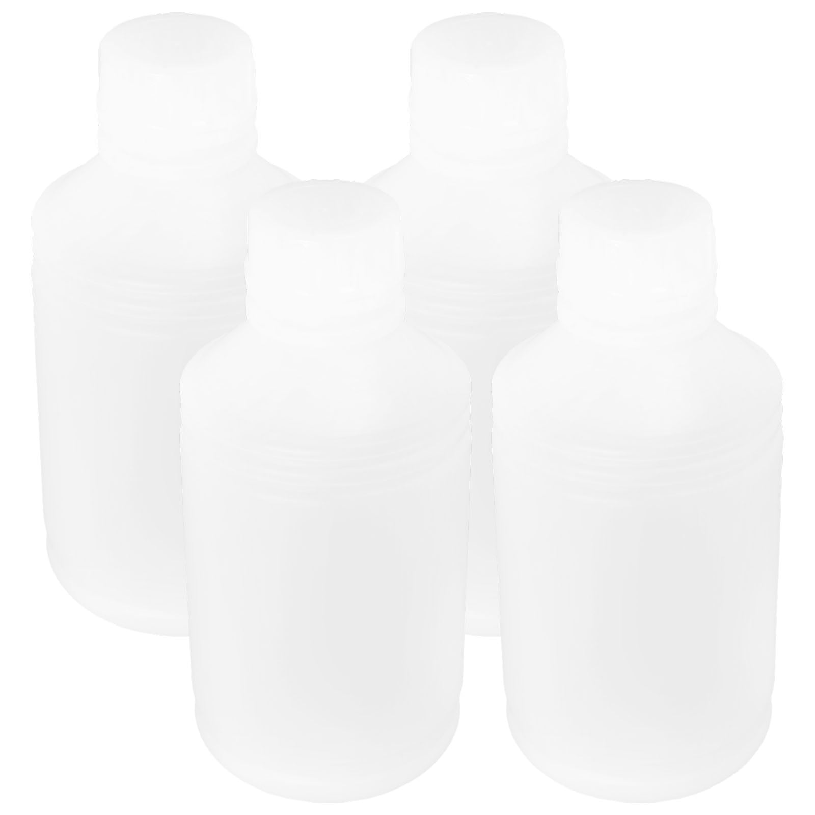Worgeous 4pcs Plastic Bottles Plastic Containers Ink Liquid Storage ...