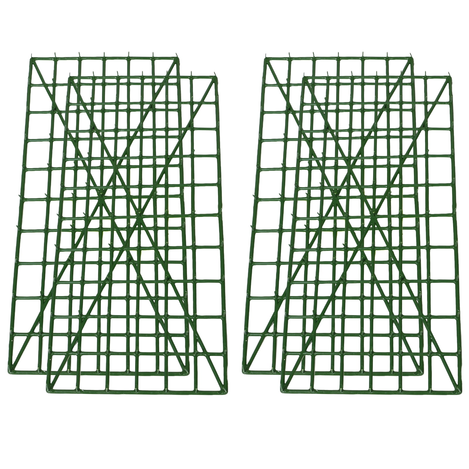 Worgeous 4pcs Plastic Flower Wall Rack Wedding Flower Wall Shelf ...