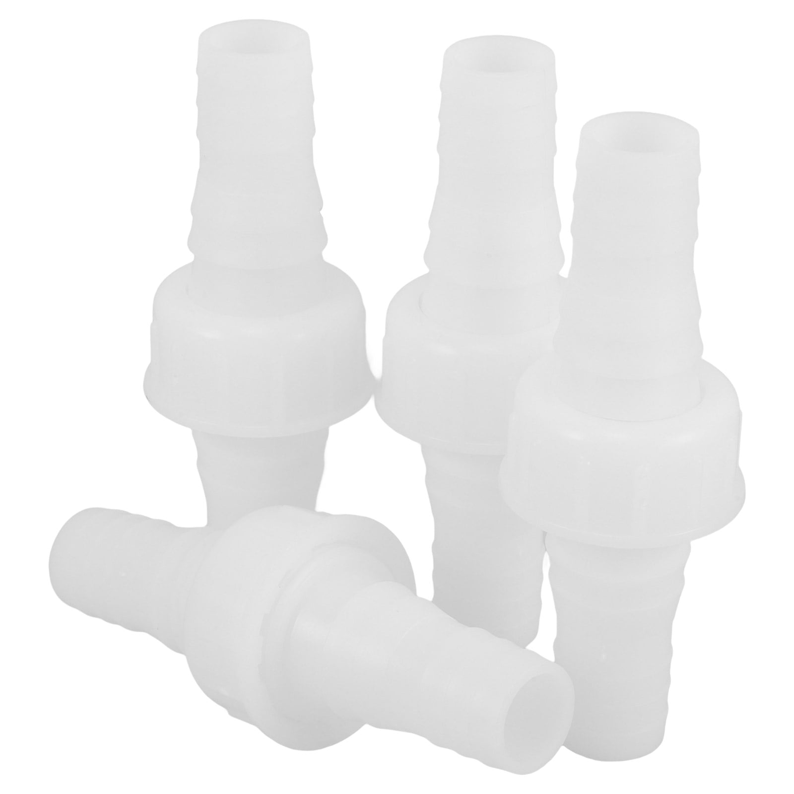 Worgeous 4pcs Plastic Hose Barb Fitting Coupler Female Thread Pipe ...
