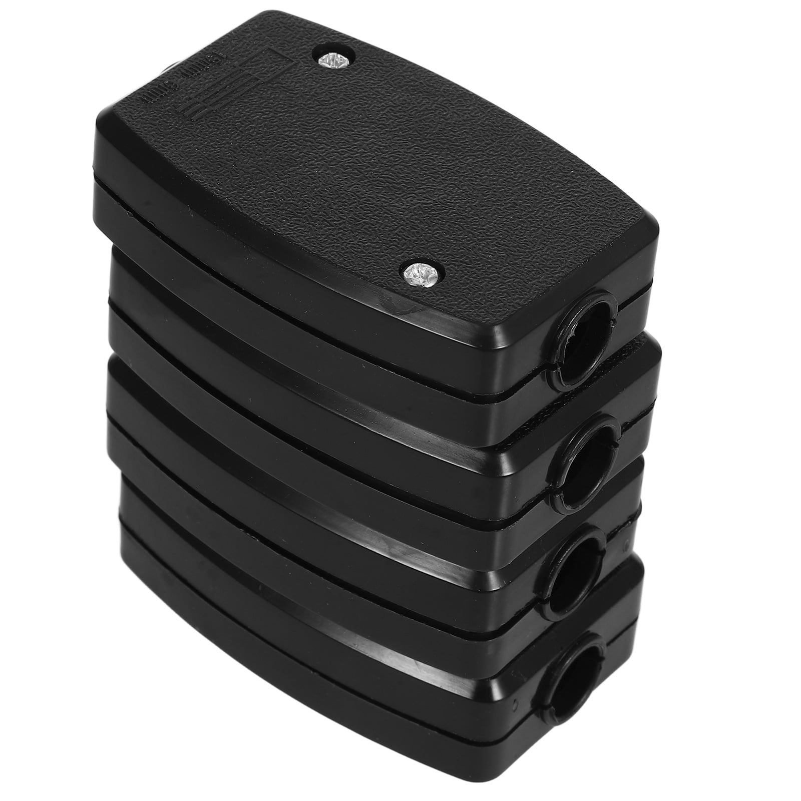 Worgeous 4pcs Plastic Terminal Junction Box Multifunctional Project Box ...