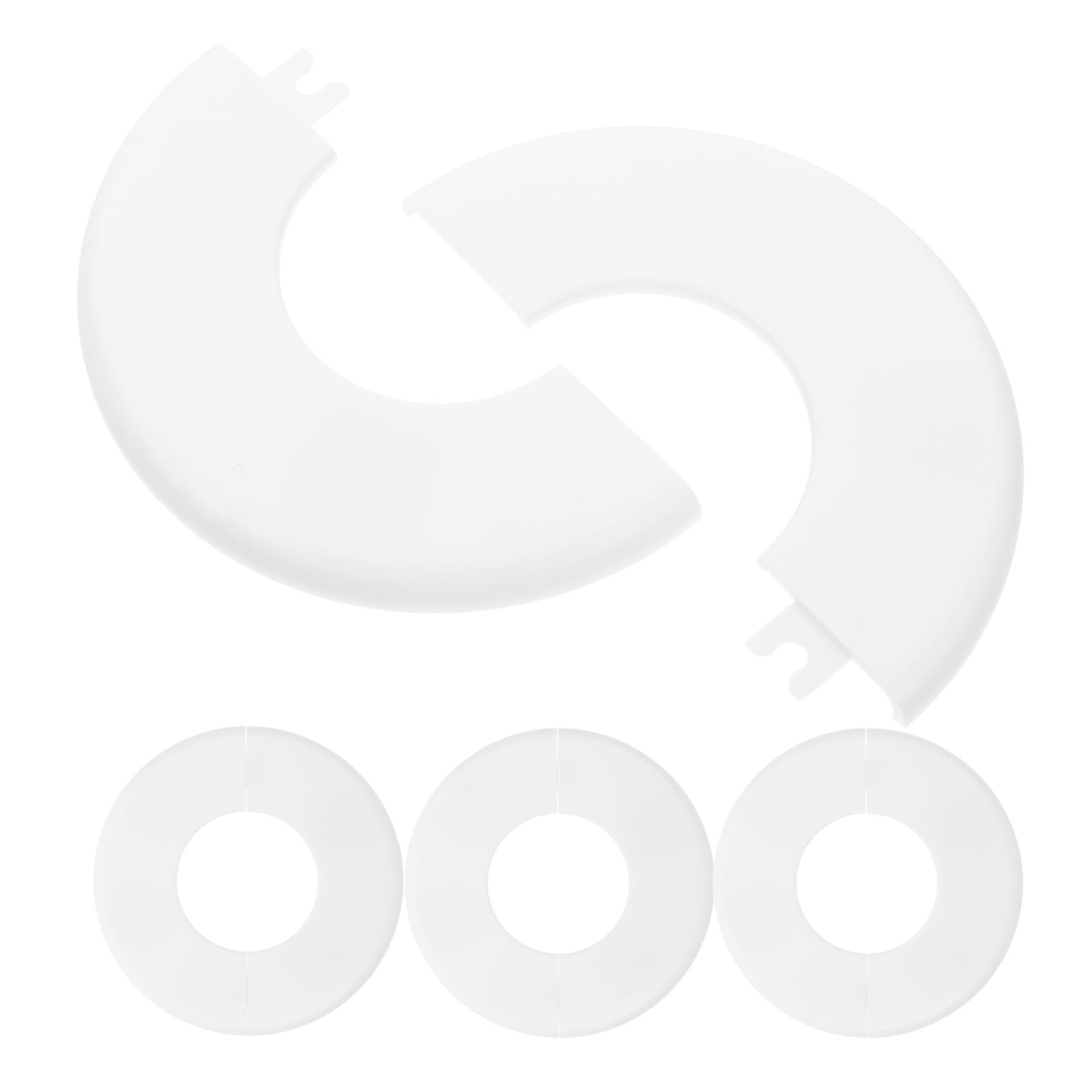 Worgeous 4pcs Pool Ladder Escutcheons ABS Plates for Inground Pool ...