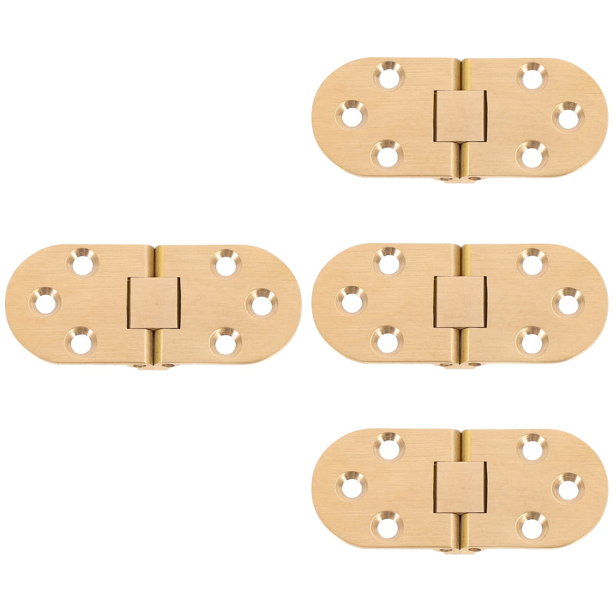 Worgeous 4pcs Practical Folding Table Hinge Small Hinge 180 Degree ...