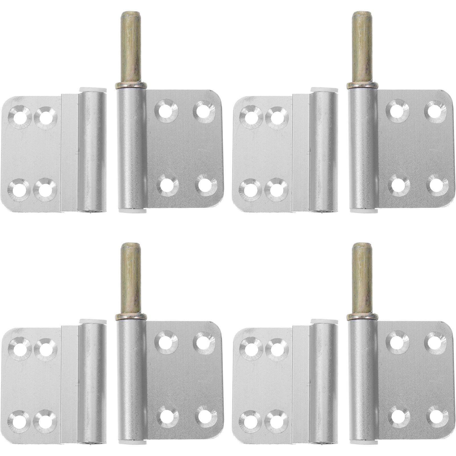 Worgeous 4pcs Removable Aluminum Lift Off Hinges For Bathroom And ...
