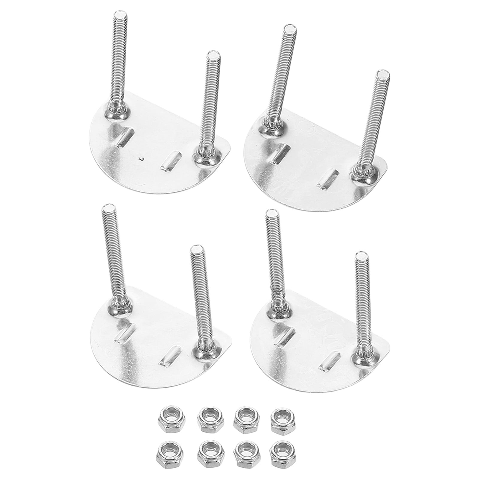 Worgeous 4pcs Roller Skate Repair Installation Hardware Double Row ...