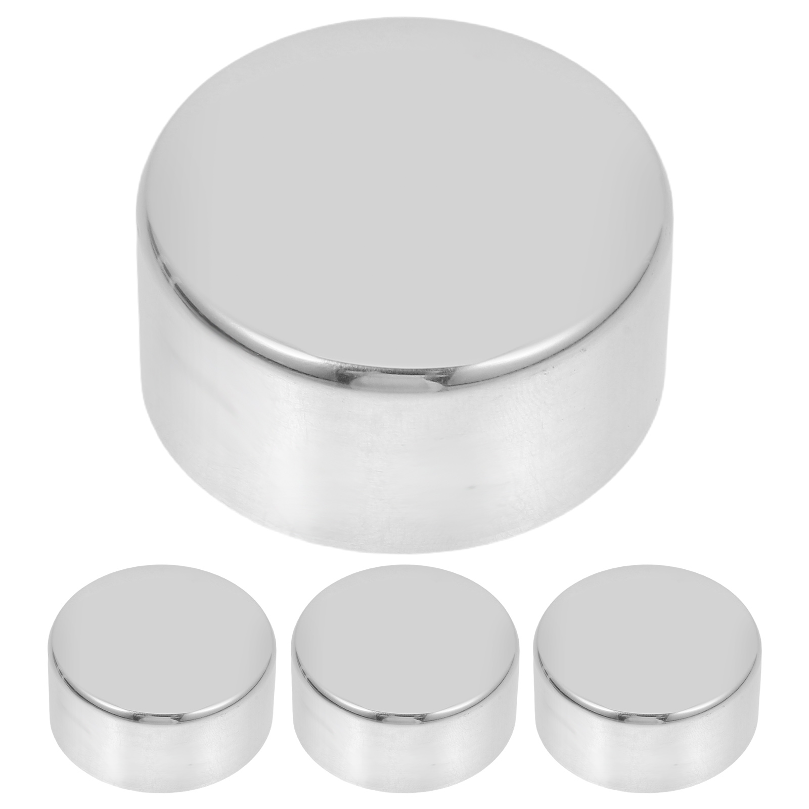 Worgeous 4pcs Round Handrail End Caps Handrail End Cap Hand Rail End ...