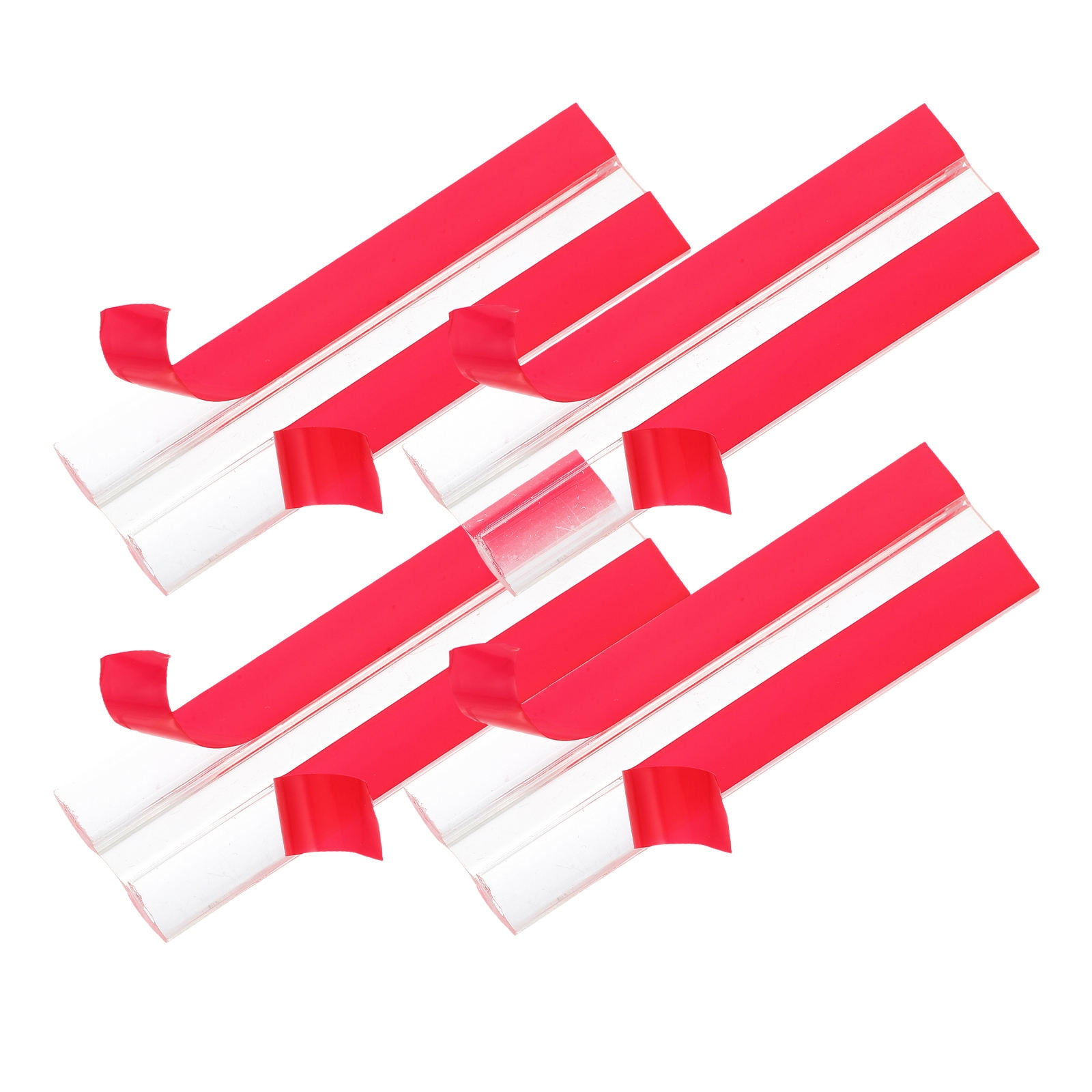 WHAMVOX Self Adhesive Clear Acrylic Hinges for DIY Use Easy ...