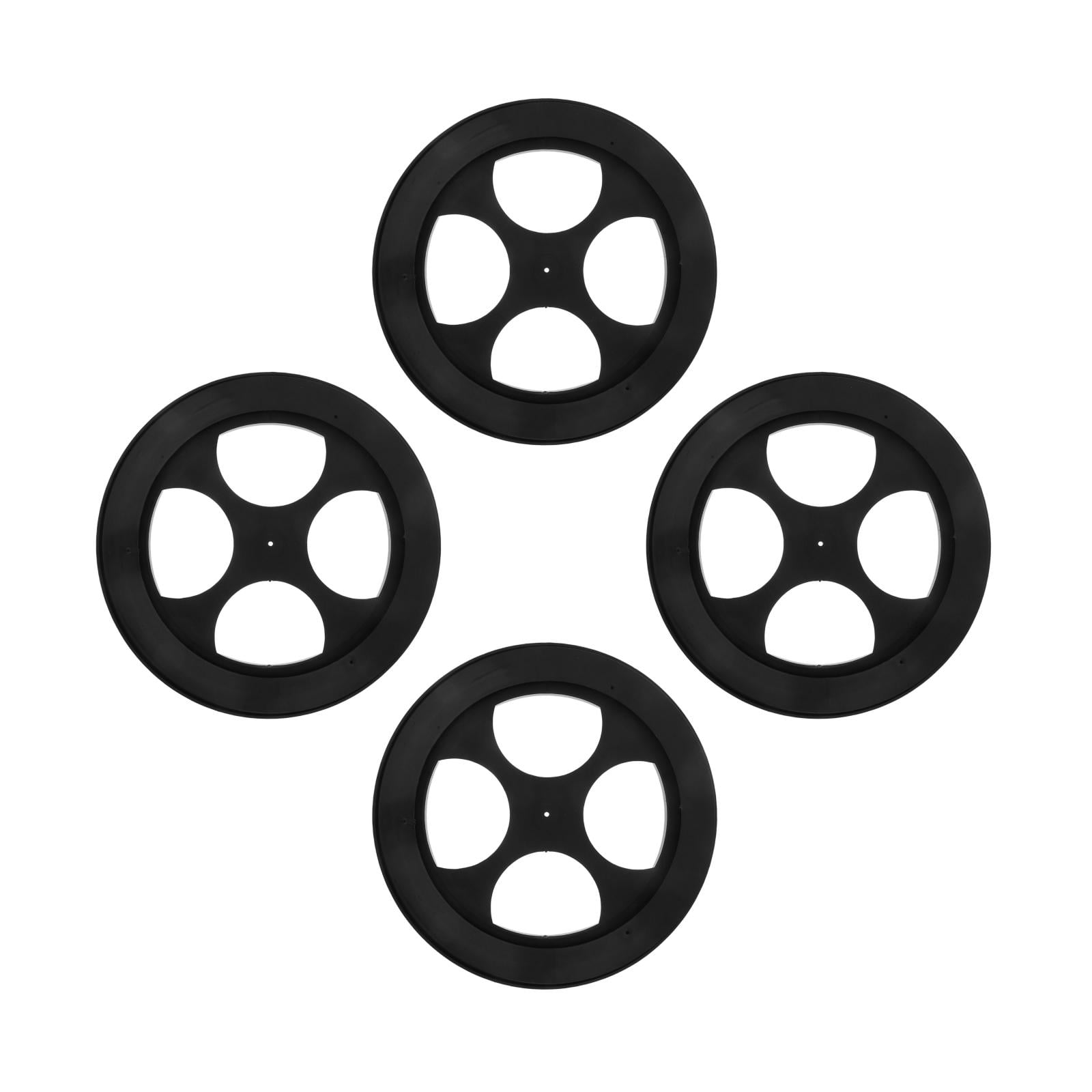 Worgeous 4pcs Spinning Display Platform Spinning Plate Rotating Display ...