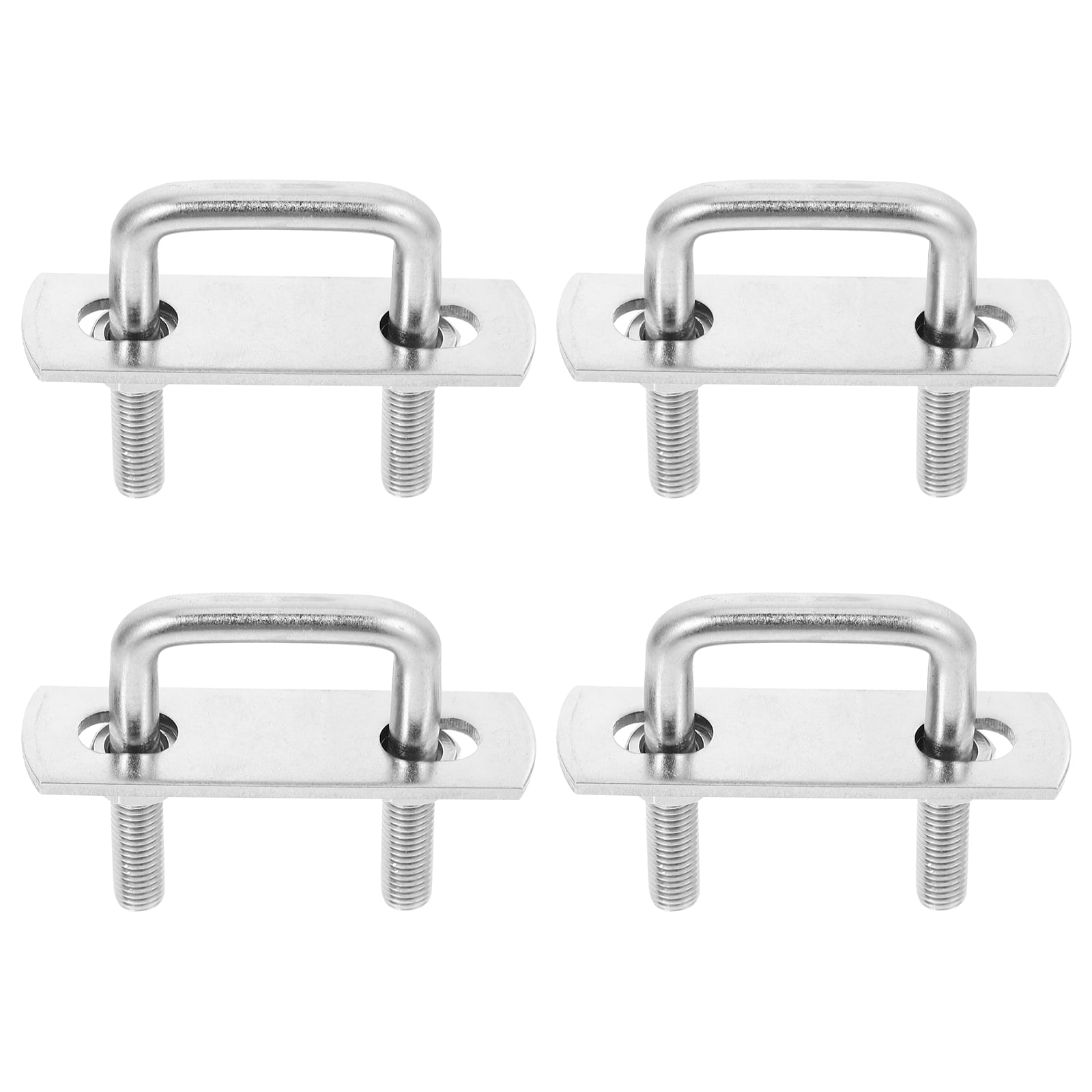 Worgeous 4pcs Square U Bolt Heavy Duty U-bolt Replacement U-bolt ...