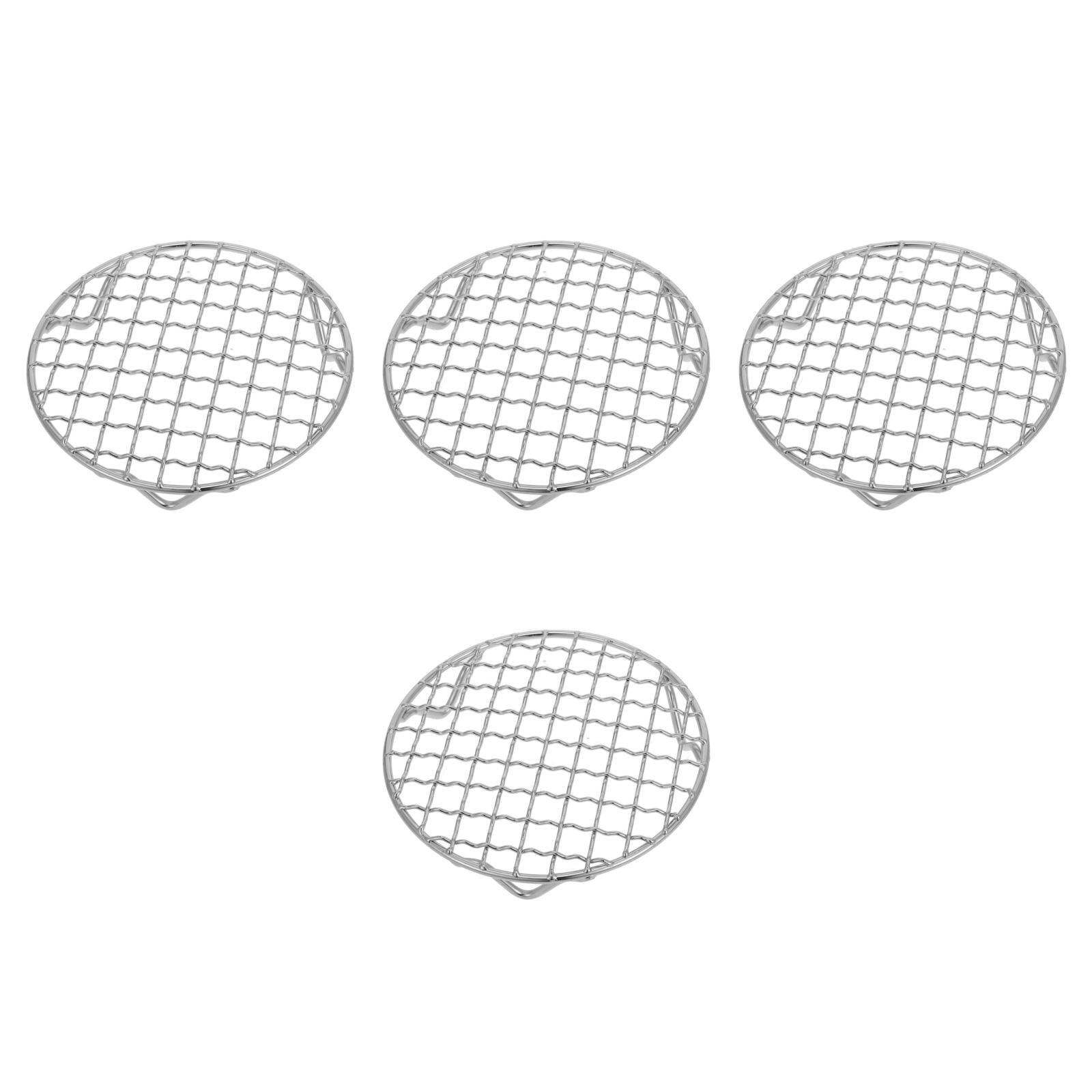 Worgeous 4pcs Stainless Steel Round Cooking Rack With Legs Suitable For ...