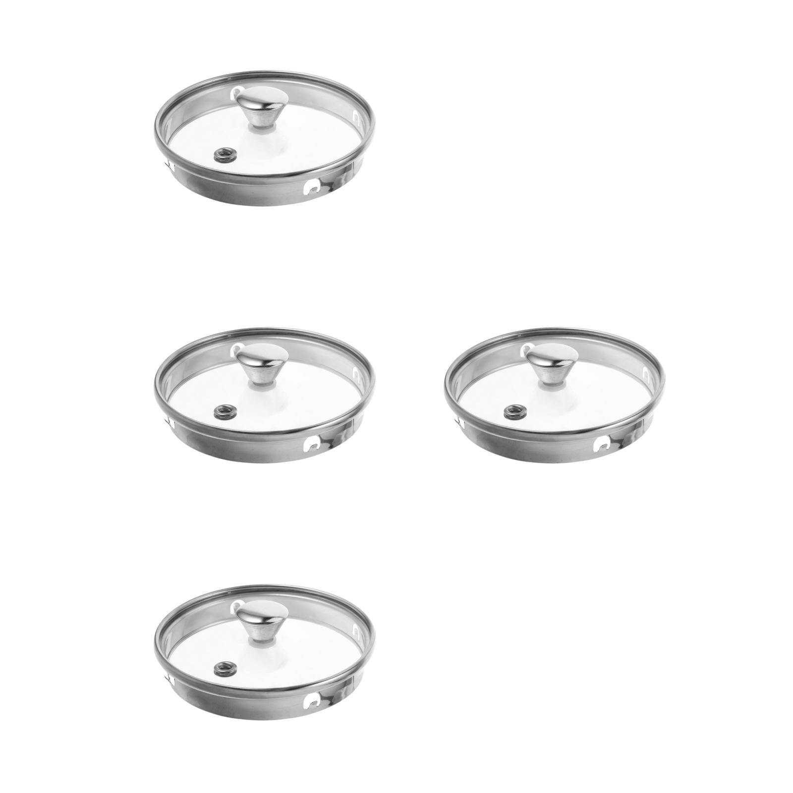 Worgeous 4pcs Teapot Lid Water Jugs Lid Universal Glass Lid Cooking Pot ...