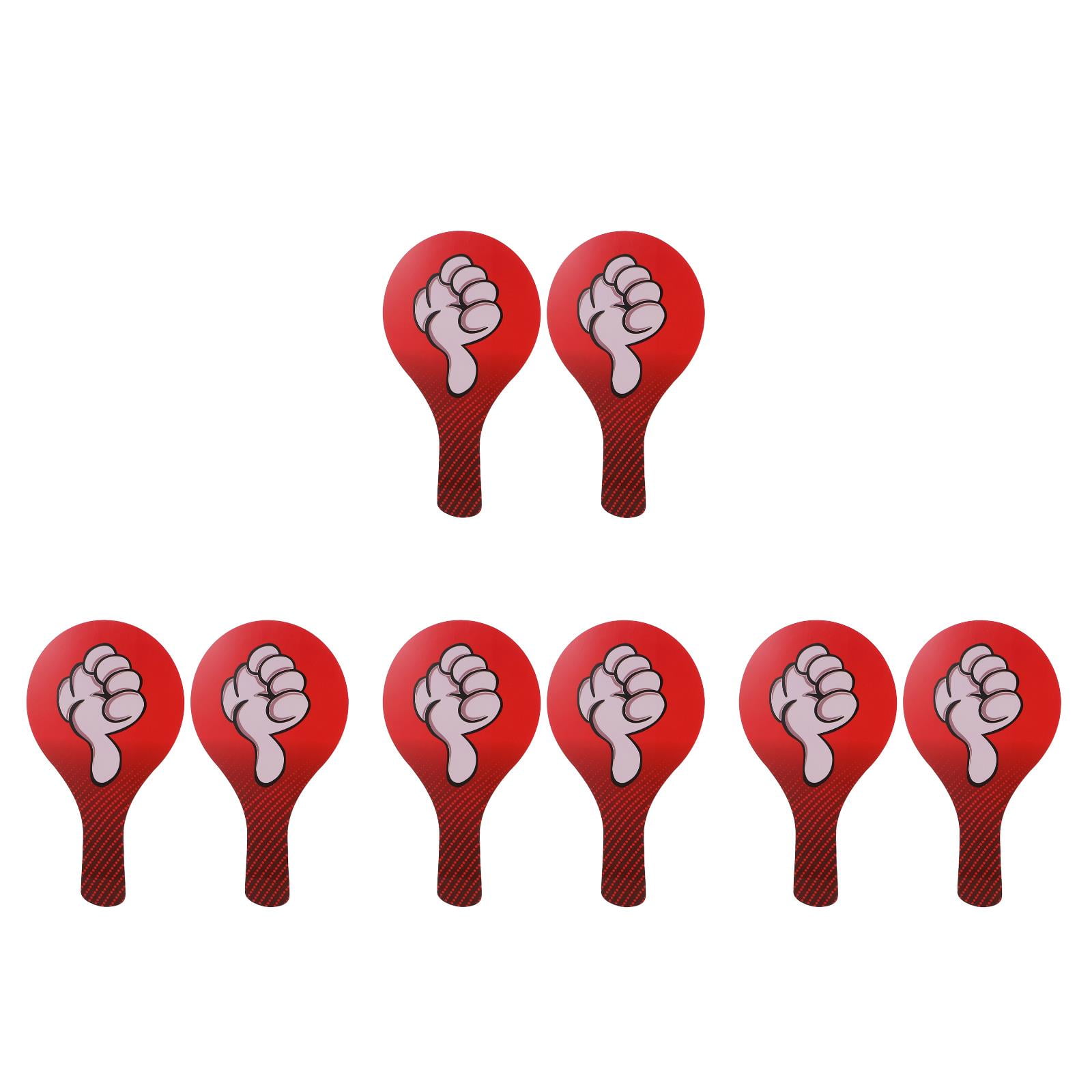 Worgeous 4pcs Thumbs Thumbs Down Paddles Yes No Paddles Reusable Voting ...