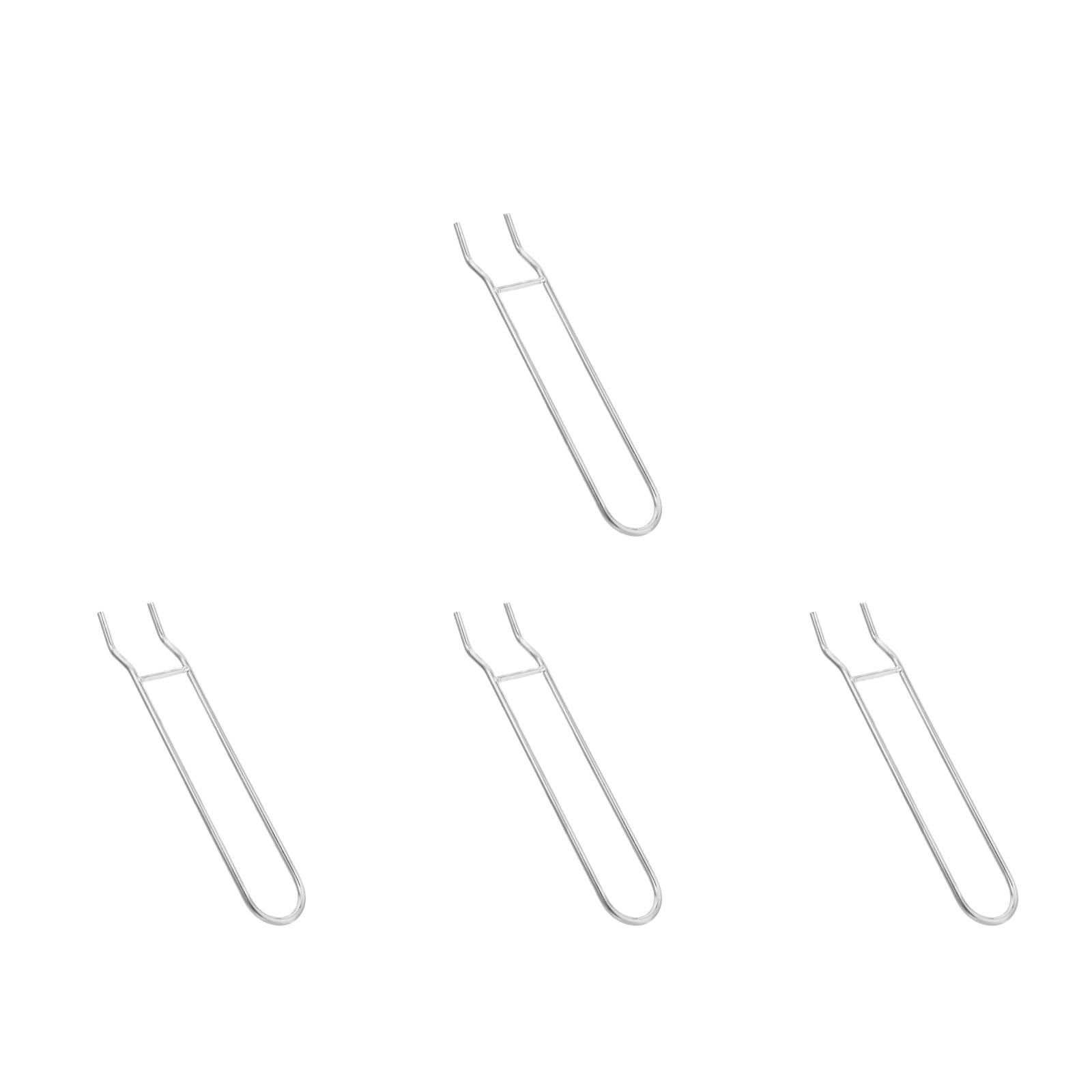 Worgeous 4pcs Universal Grate Lifter Stainless Steel Grill Grate Lifter ...