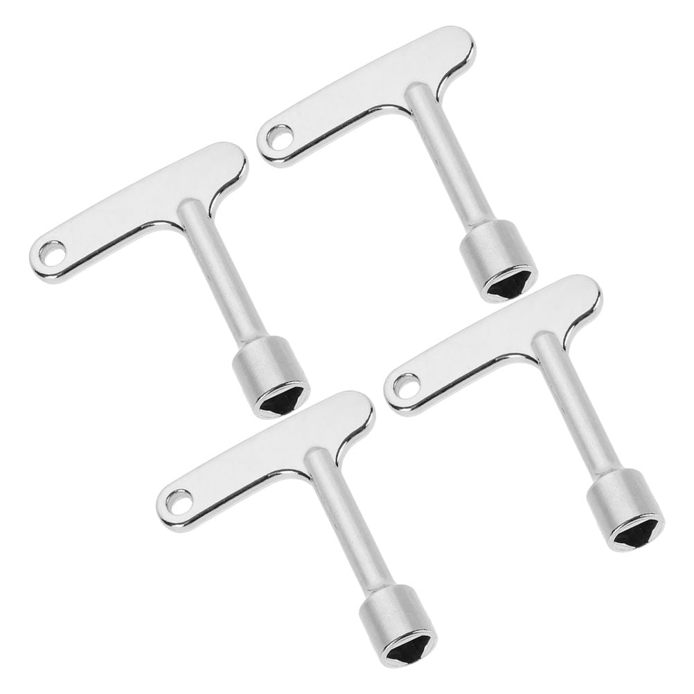 Worgeous 4pcs Universal Triangle Key Set For Trash Can Lid Lock Outdoor ...