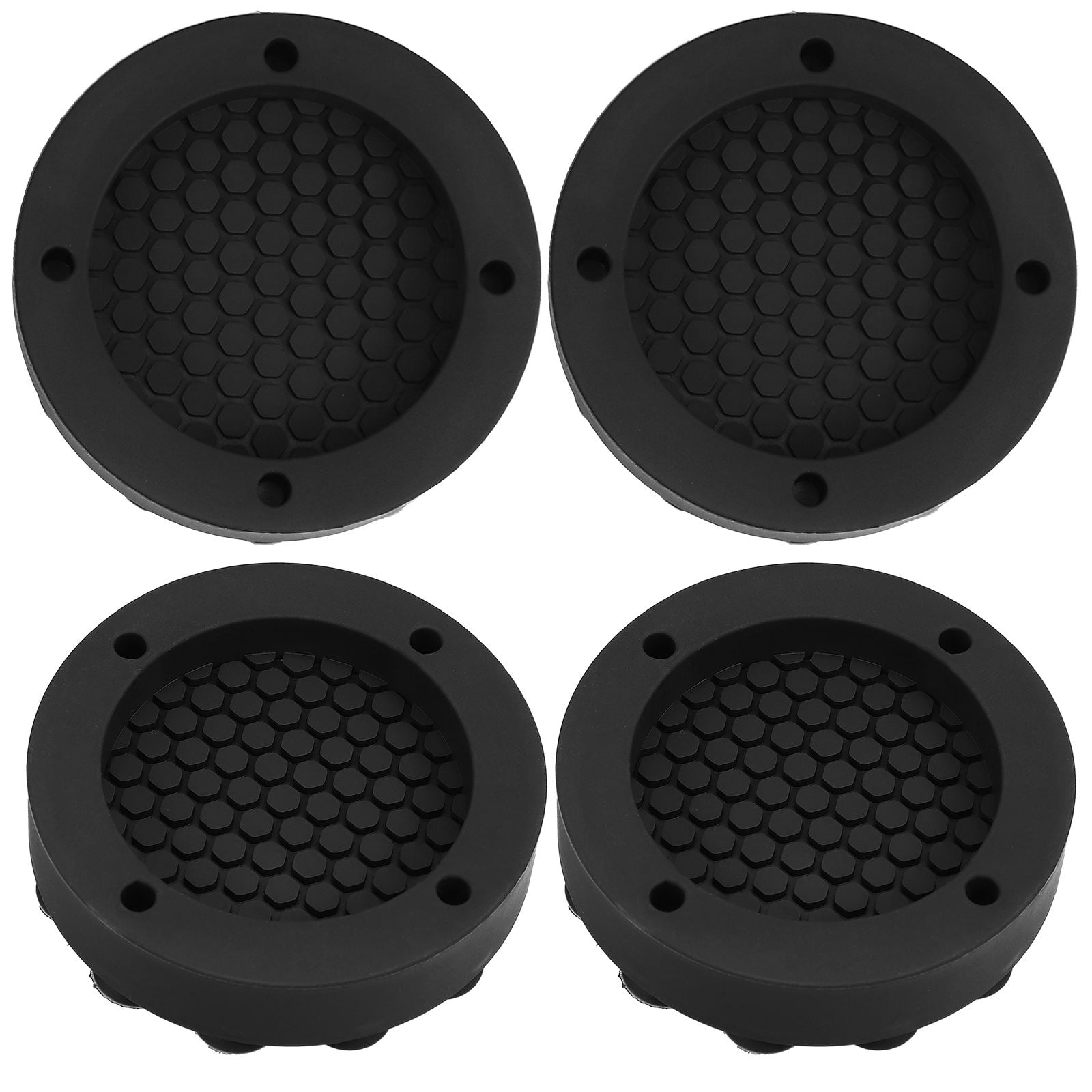 Worgeous 4pcs Washing Machine Pads Furniture Leg Risers Anti Vibration ...