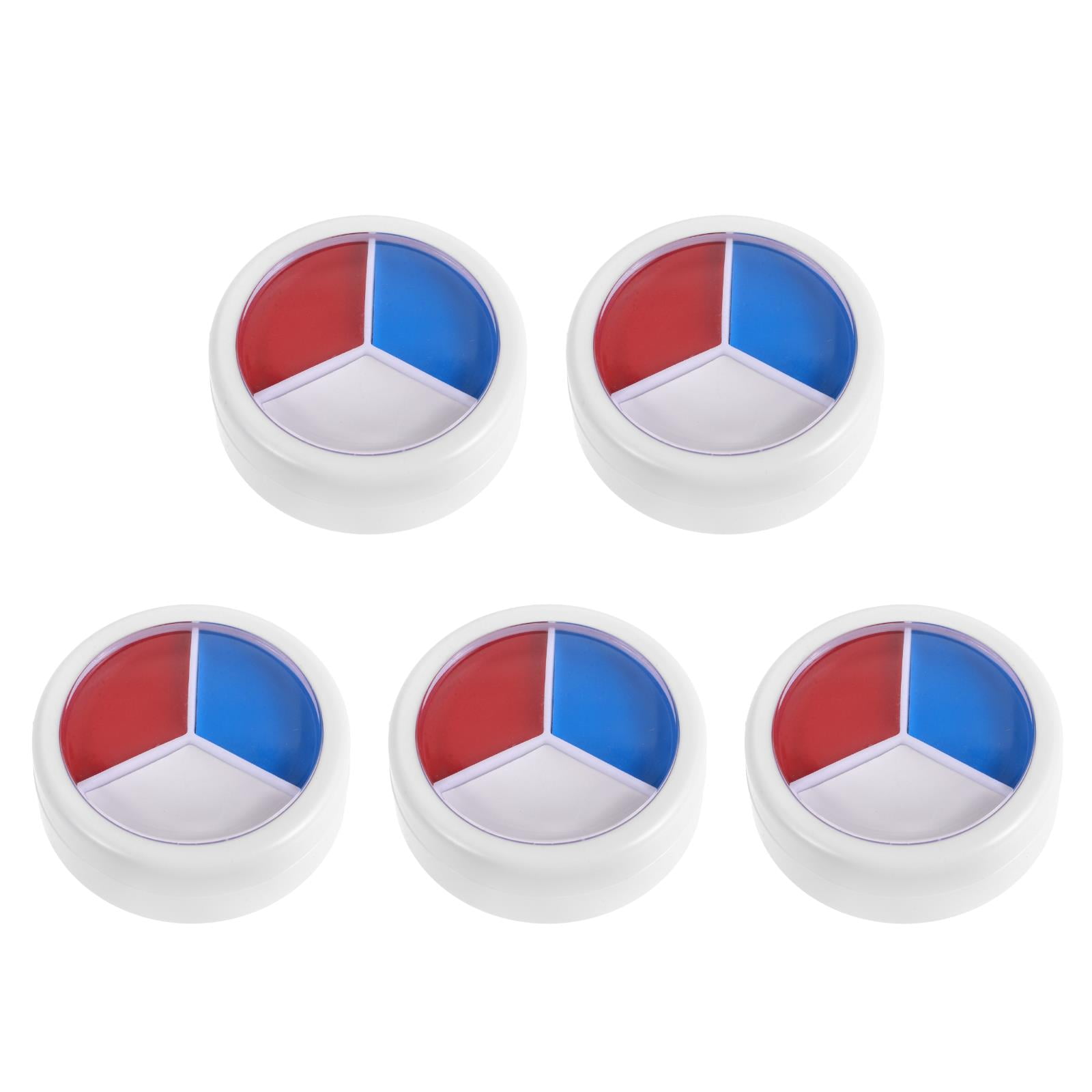 WHAMVOX WORGEOUS 5 Boxes Face Paint for Cosplay Body Clown DIY Makeup ...