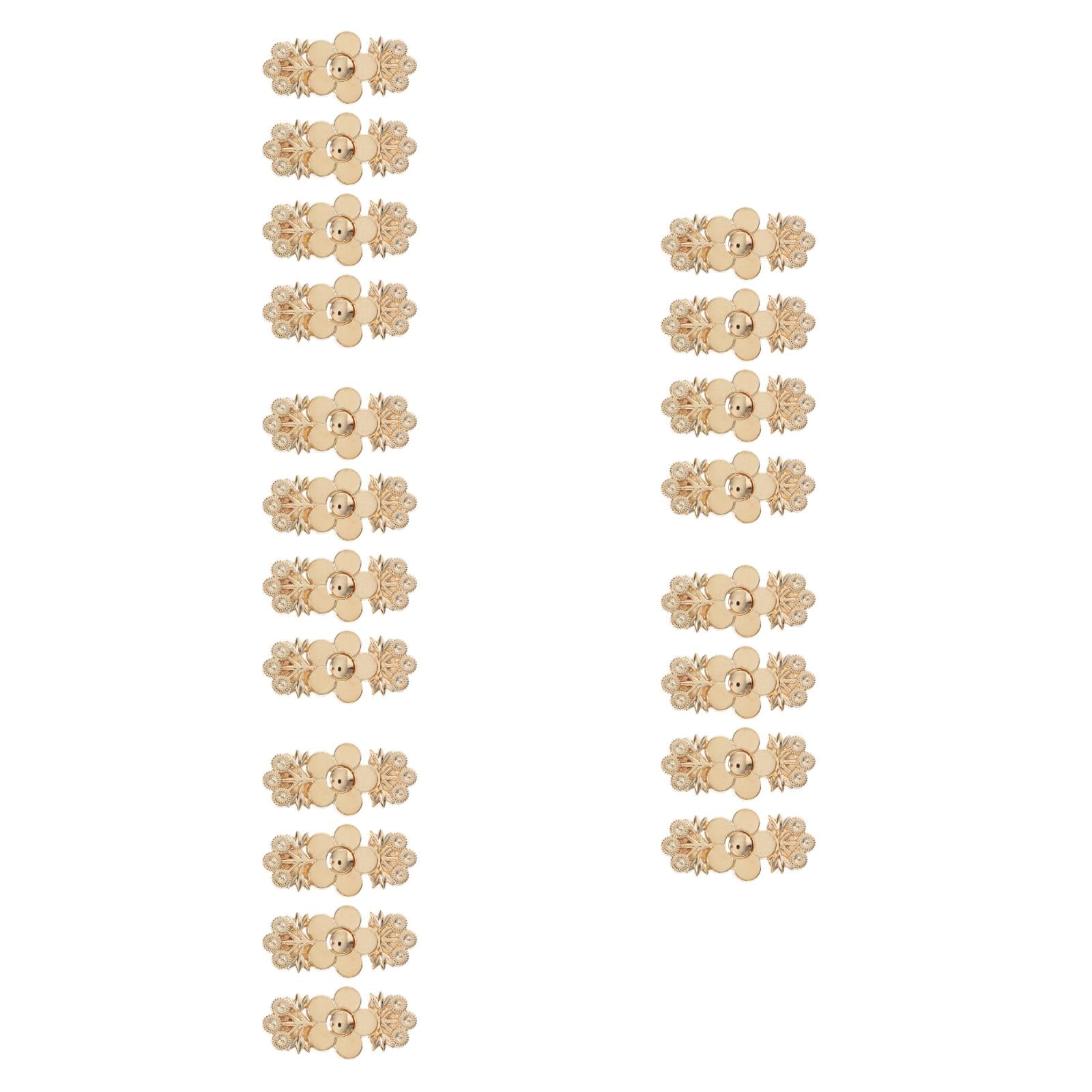 Worgeous 5 Count Buttons for Jeans Pant Clips Waist Tightener Extender ...