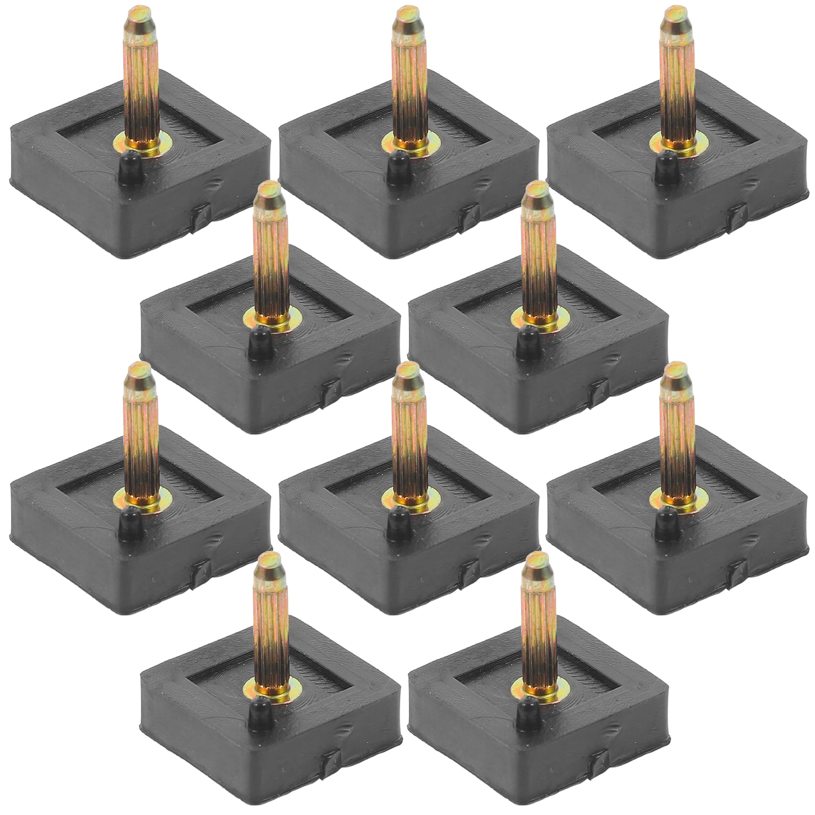 Worgeous 5 Pairs High Heel Replacement Tips for Shoe Repair in Black ...