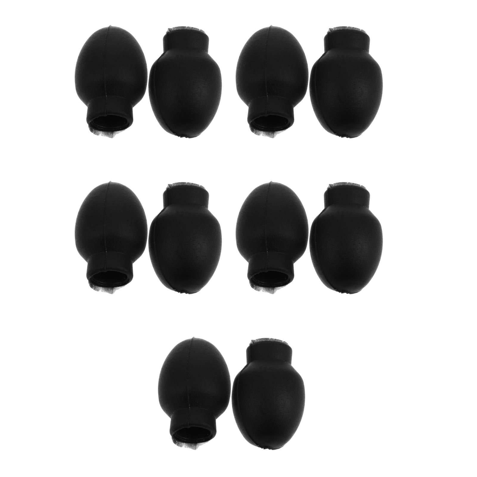 Worgeous 5 Pairs Rubber Drumstick Caps Drum Stick Tip Covers Drumstick ...